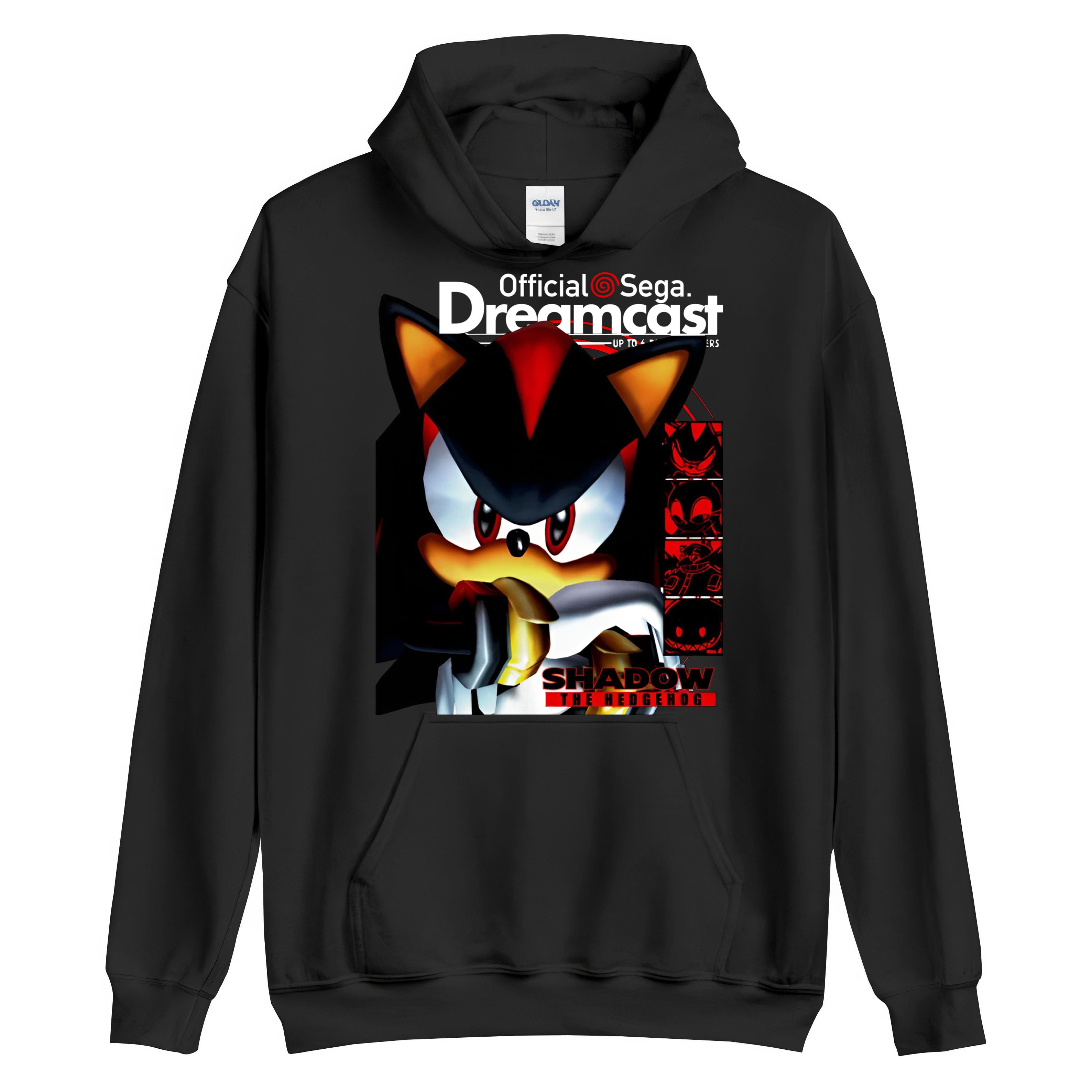Shadow - Sonic The HedgeHog Adventure Gamer Shirt, Dreamcast Streetwear ...
