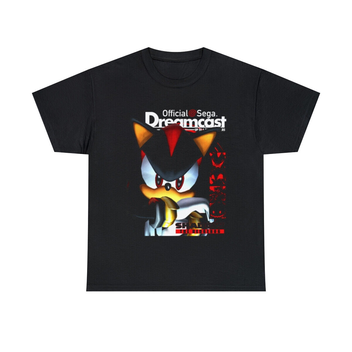 Shadow - Sonic The HedgeHog Adventure Gamer Shirt, Dreamcast Streetwear ...