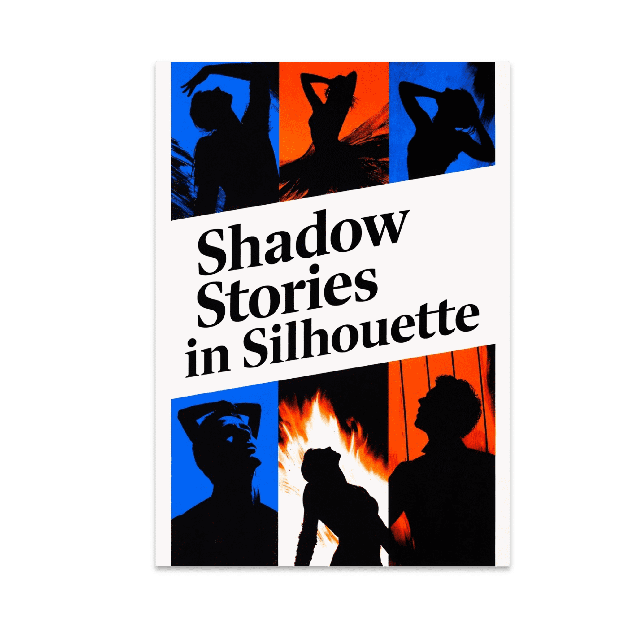 Shadow Stories in Silhouette - Modern Art Enthusiast - 13x19 Poster ...