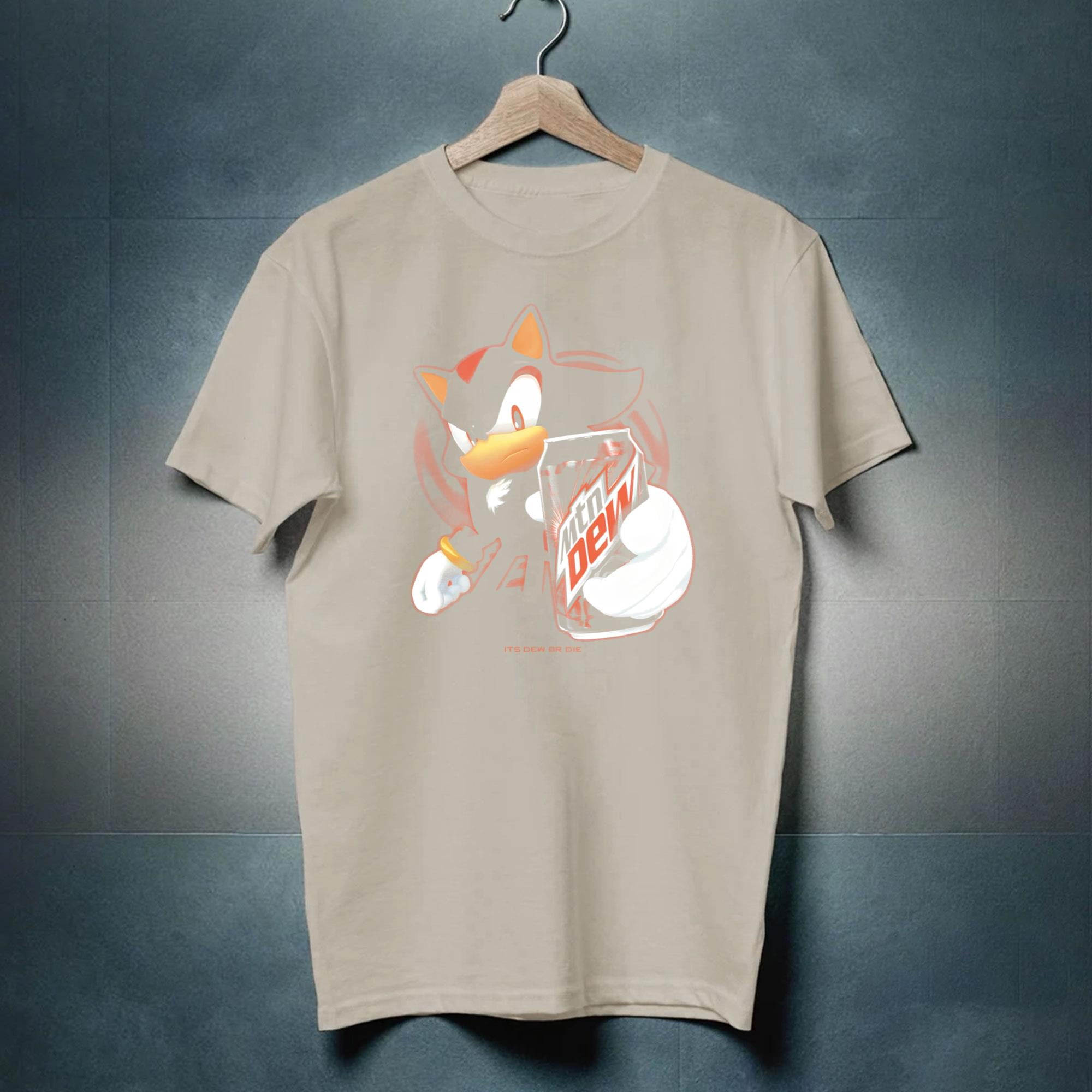 Shadow The Hedgehog Mountain Dew Shirt-TH37153 - Walmart.com