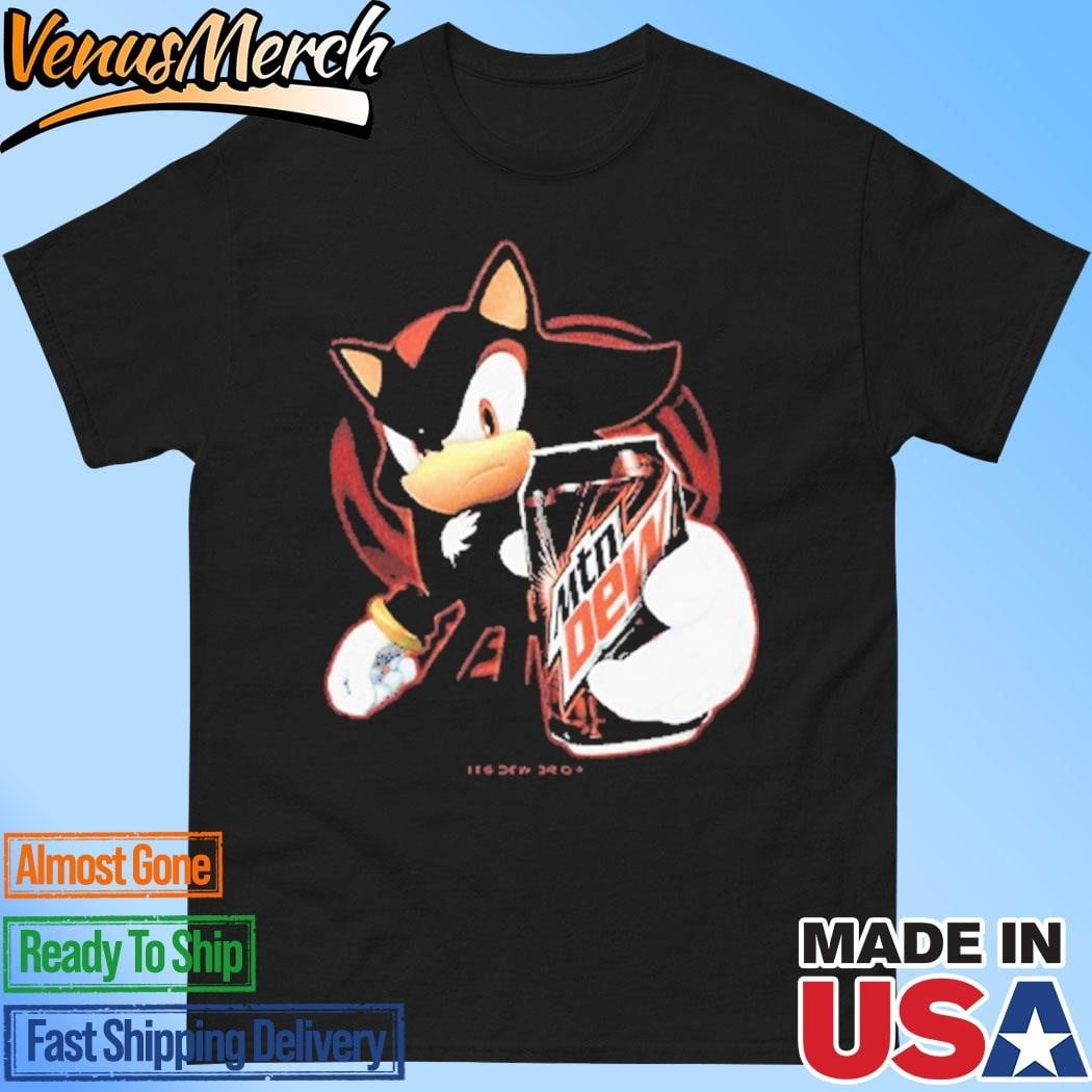 Shadow The Hedgehog Mountain Dew Shirt - Walmart.com