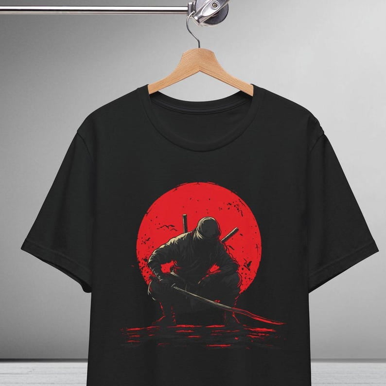 Shadow Warrior Shirt – Ninja Shinobi Ronin Samurai Stealth Japanese ...