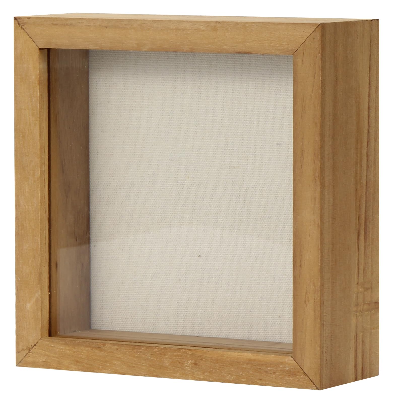 Shadow box frame 5x5, wooden memory display case for wedding bouquet ...