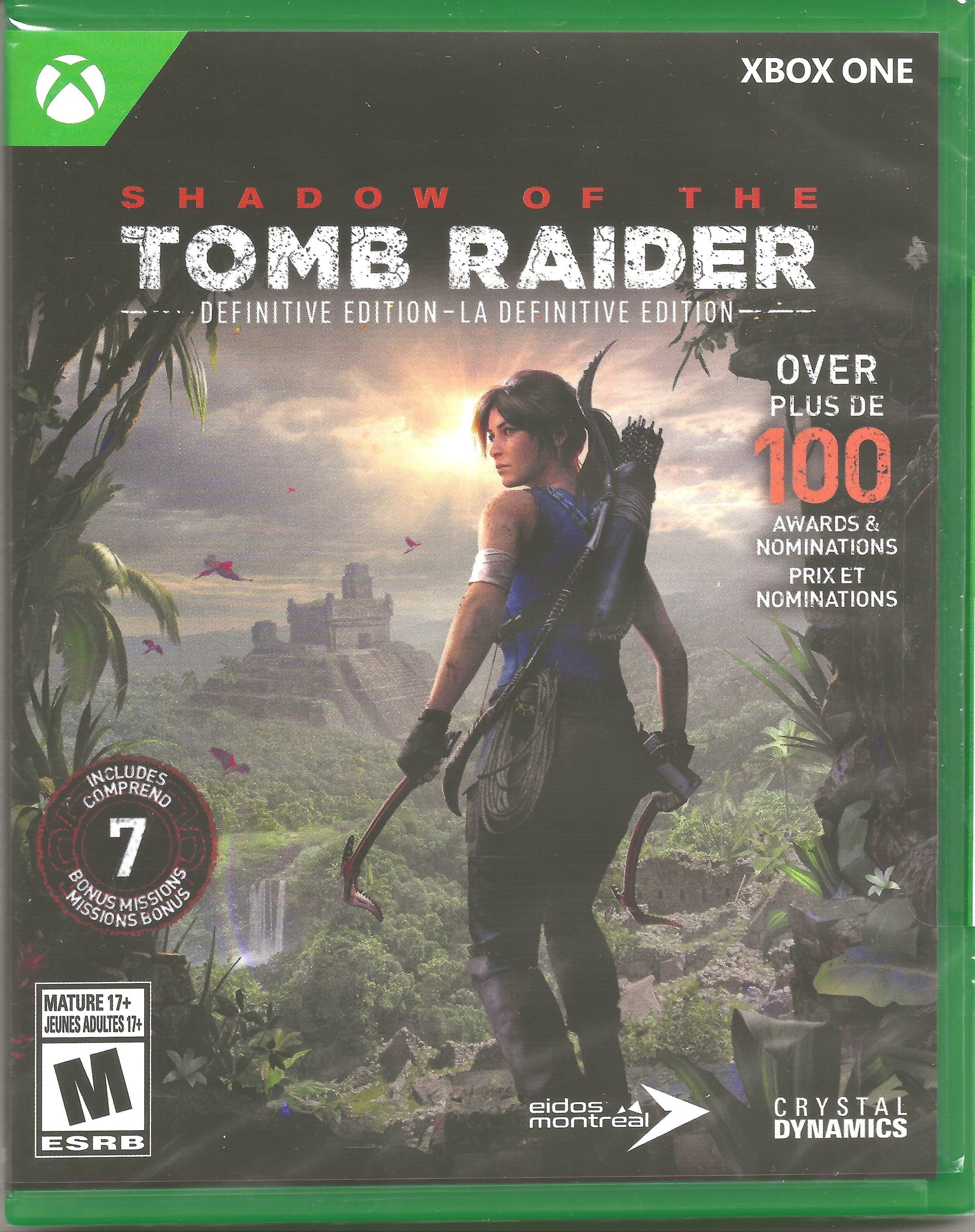 Shadow of the Tomb Raider : Definitive Edition - Xbox One - Walmart.com