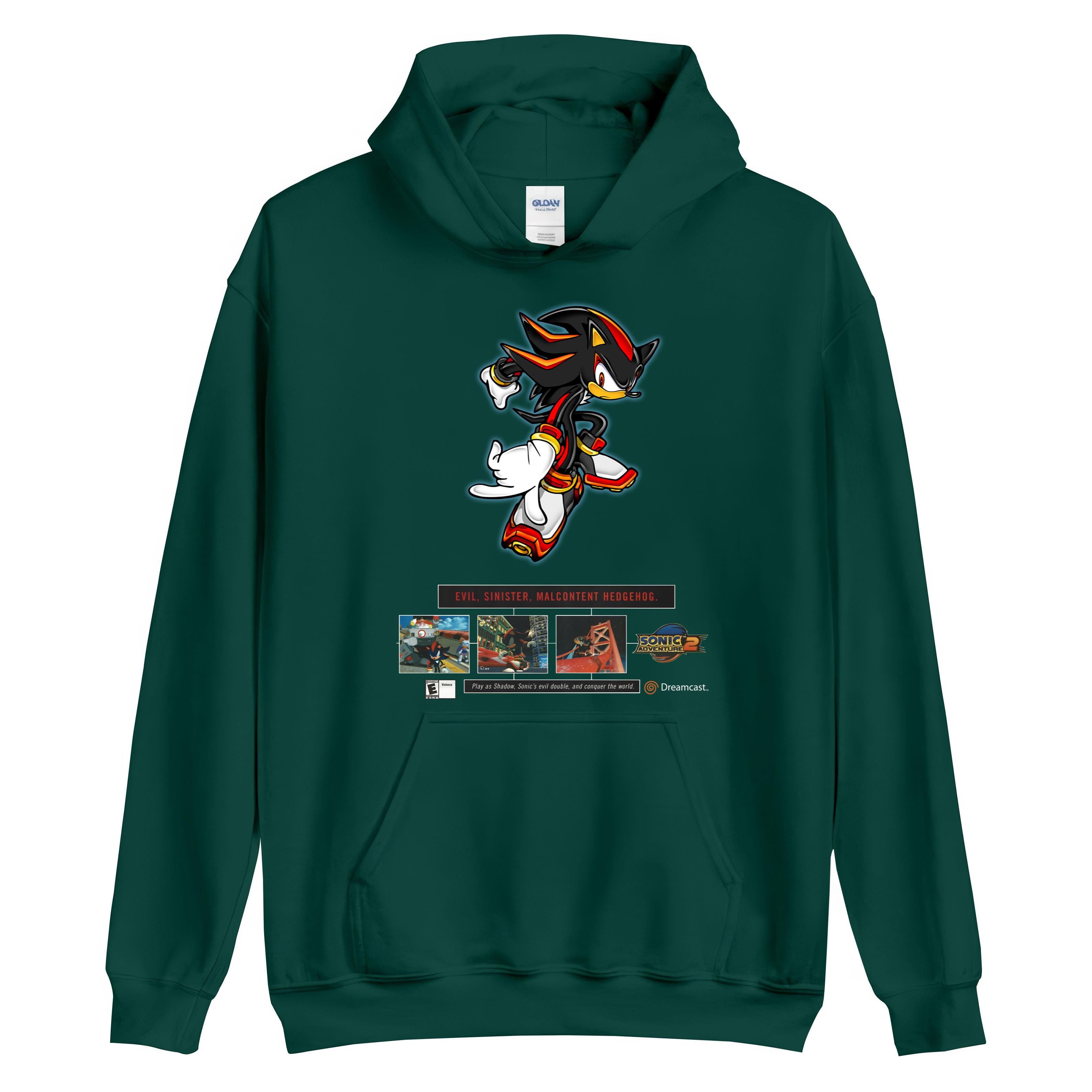 Shadow the Hedgehog Shirt Retro Gaming Adventure Graphic-TH31616 ...