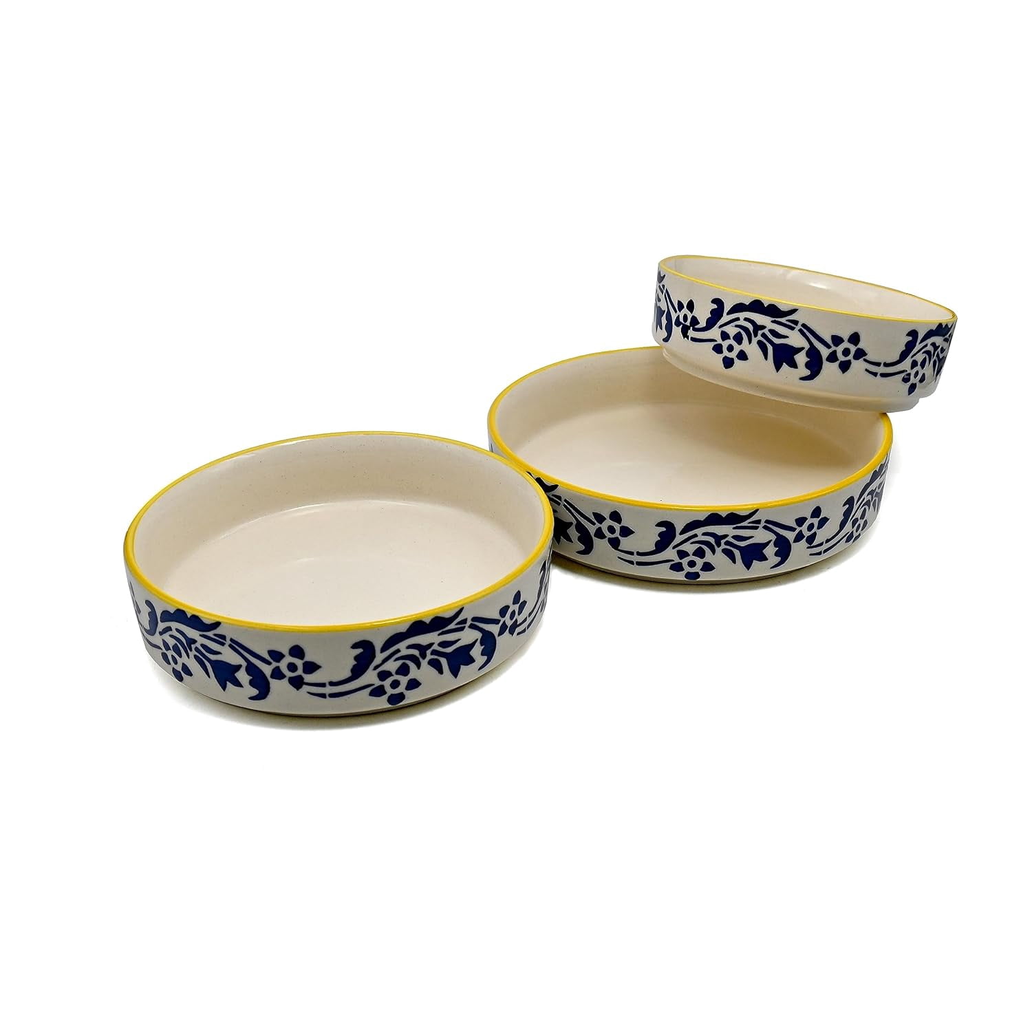 ShadowGreen Ceramic Salad TrayBowl Deep Dish Bowl Salad Plate Serving ...