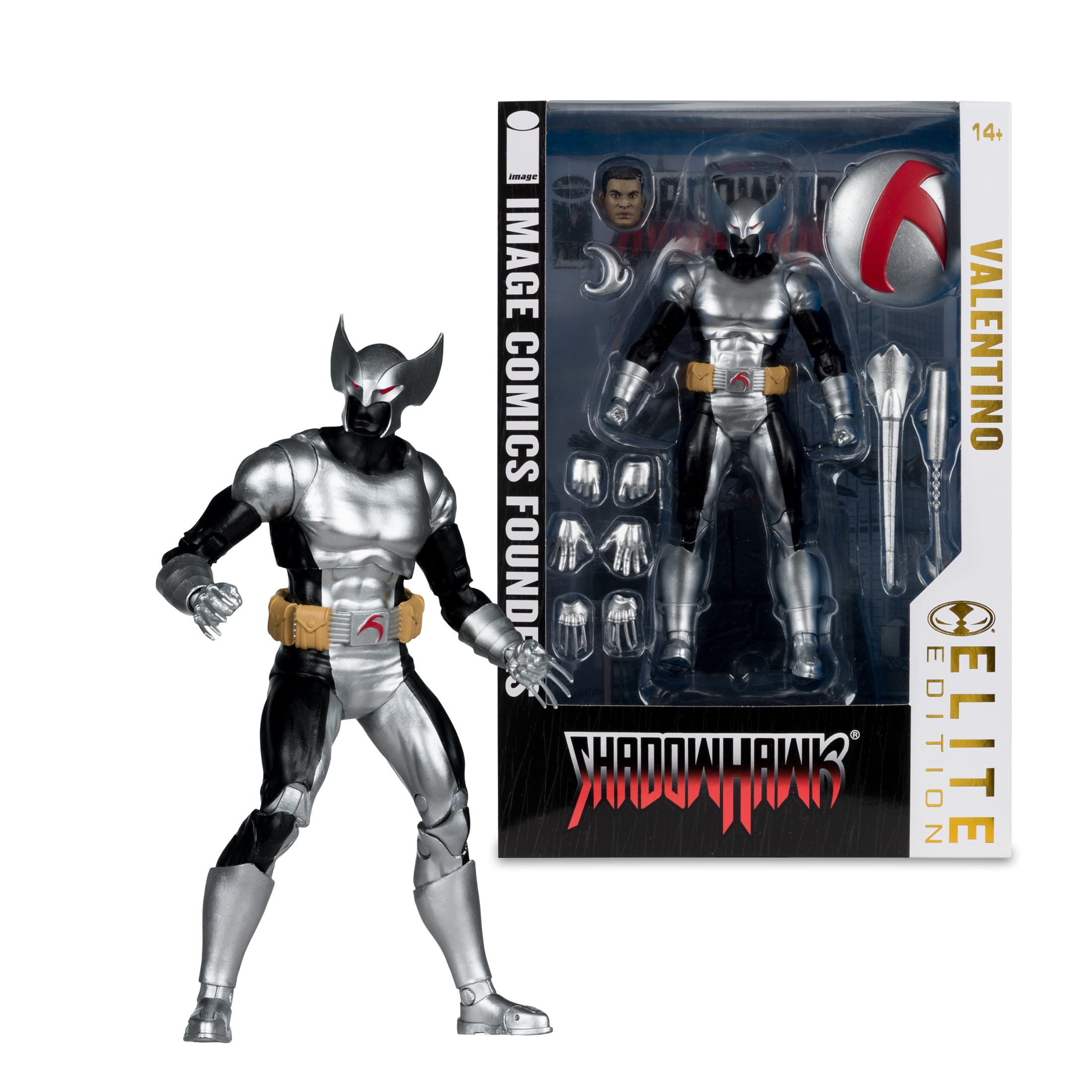 ShadowHawk (Image Comics Founders Series) 7" Deluxe Action Figure Elite ...