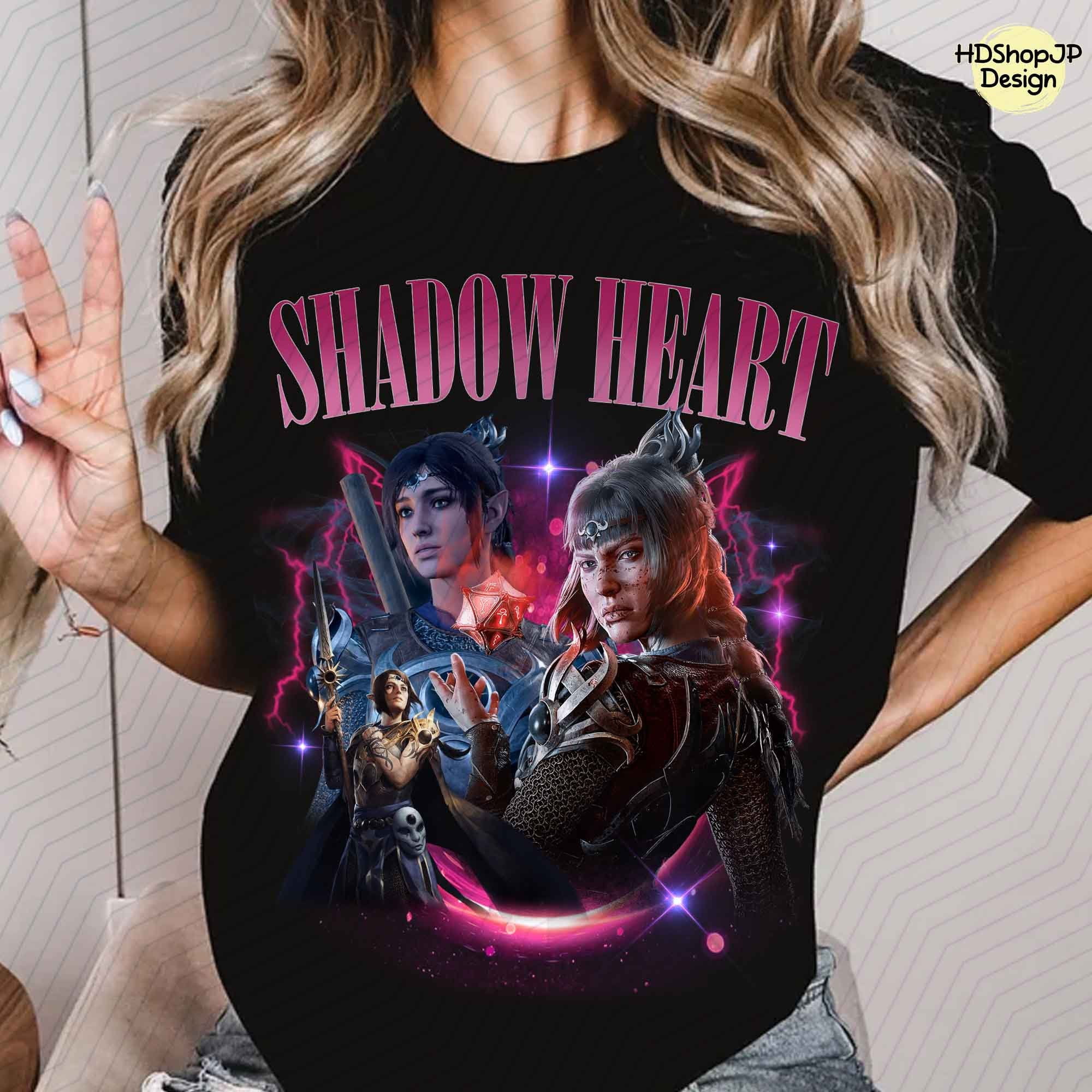 Shadowheart Bg3 Fan Tshirt For Gamer,Laezel Appareal,Bg3 Astarion Shirt ...