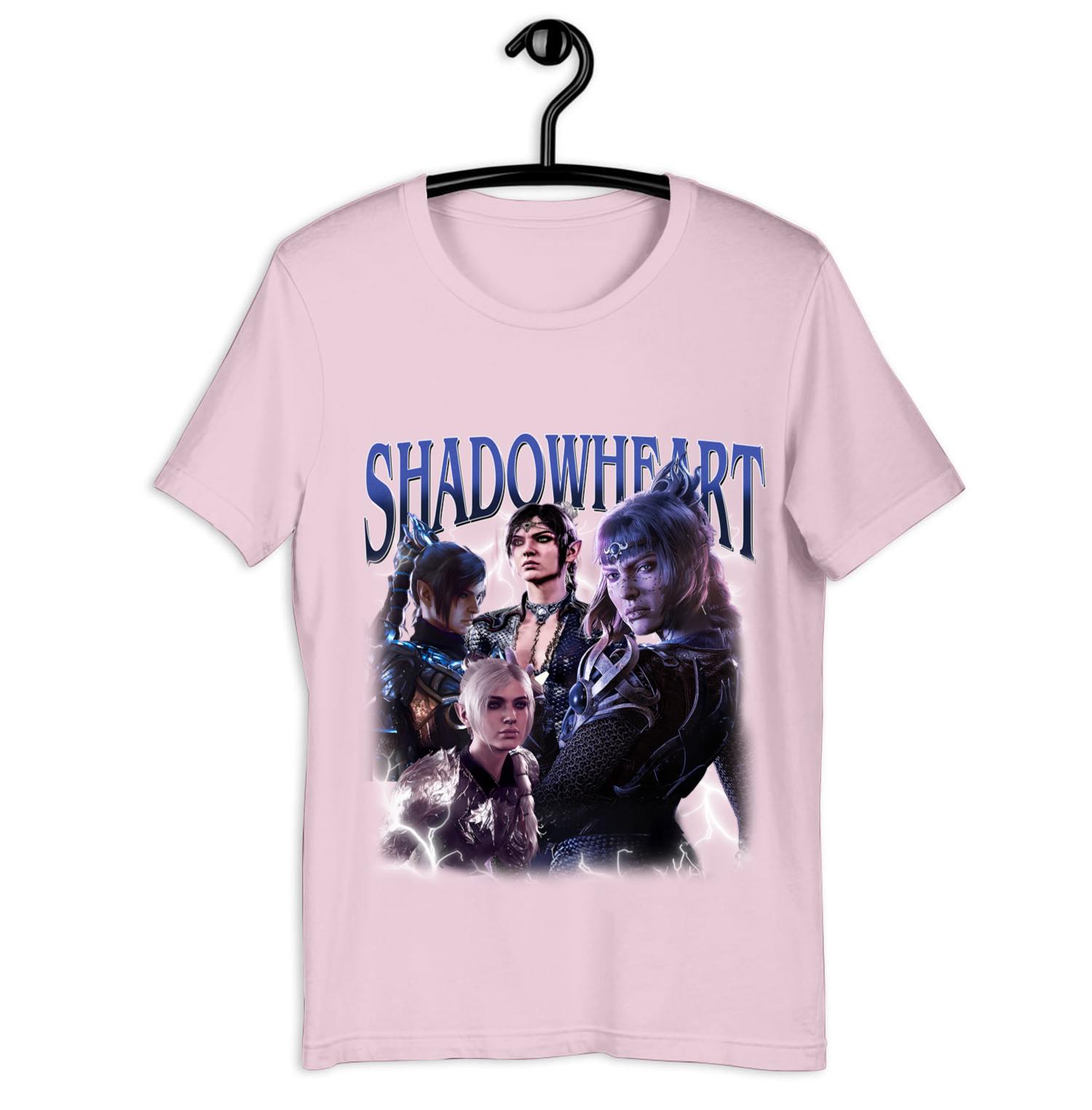 Shadowheart Inspired Shirt – Baldur's Gate 3 Fantasy RPG Graphic Tee ...