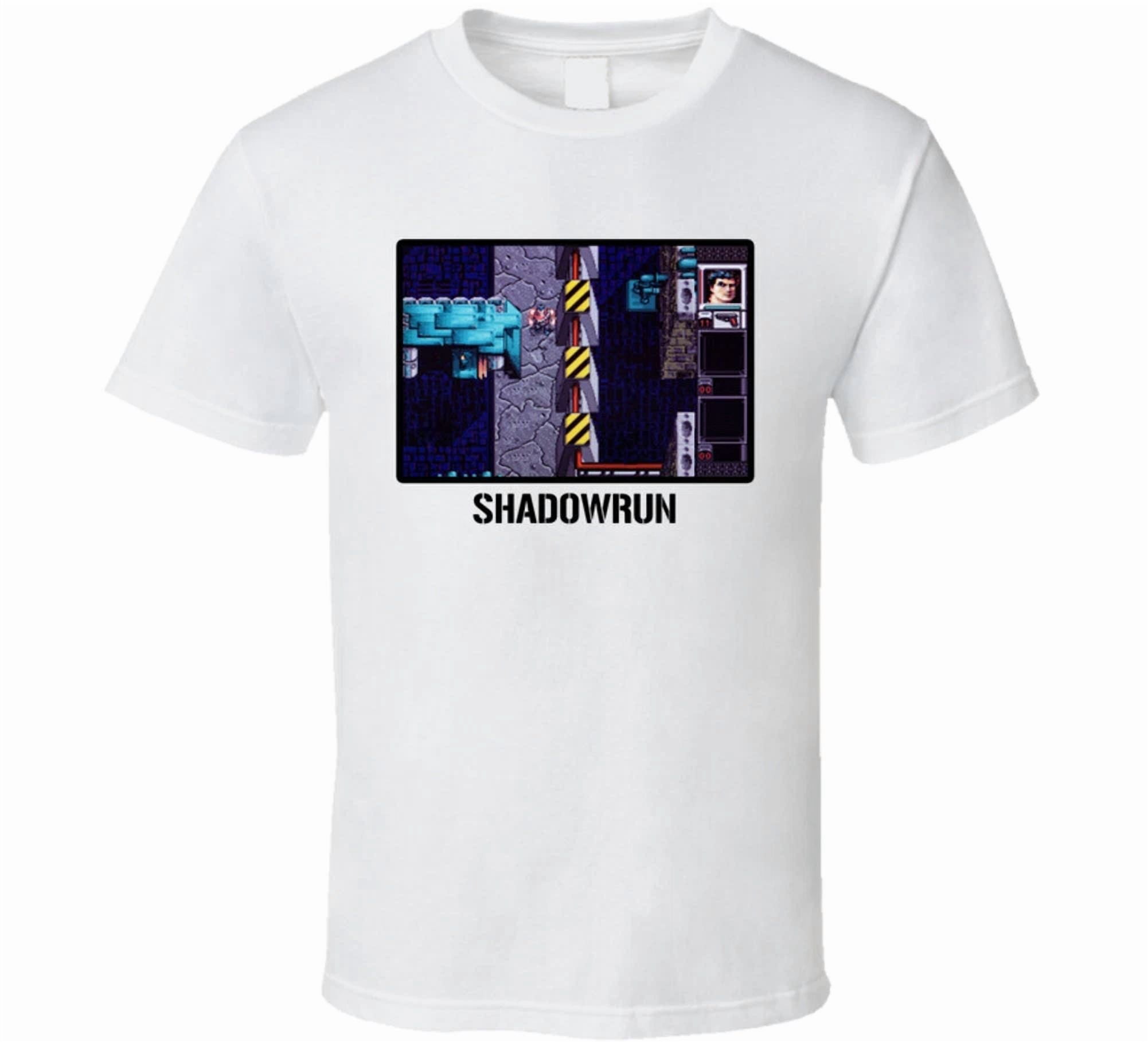 Shadowrun Video Game Classic Retro Fan T Shirt - Walmart.com