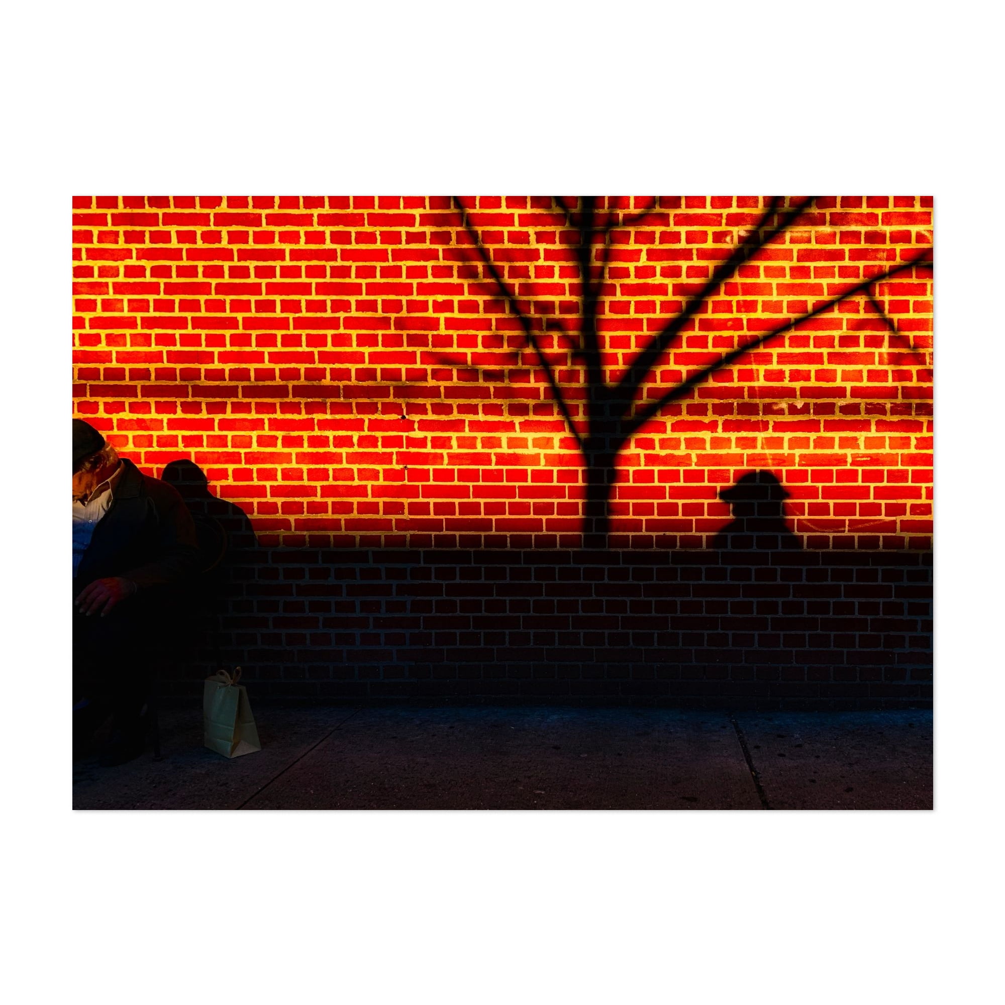 Shadows at Sunset, Astoria - Queens New York Photography Unframed Wall ...