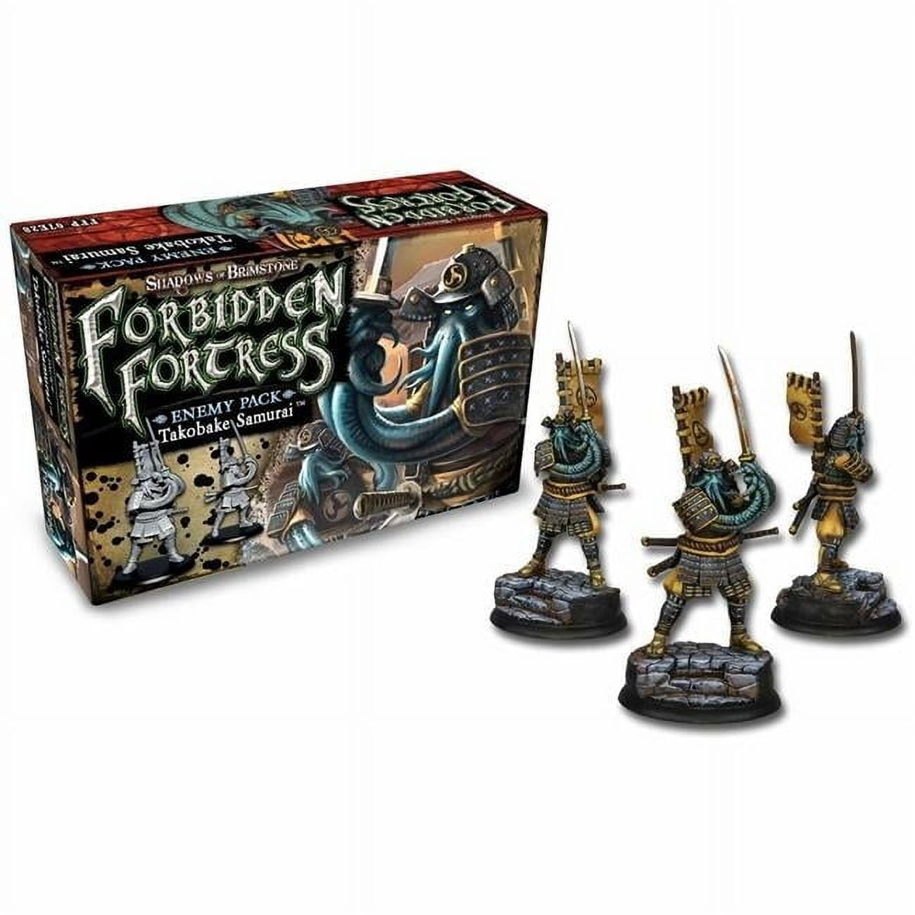 Shadows of Brimstone Forbidden Fortress Takobake Samurai Board Game ...