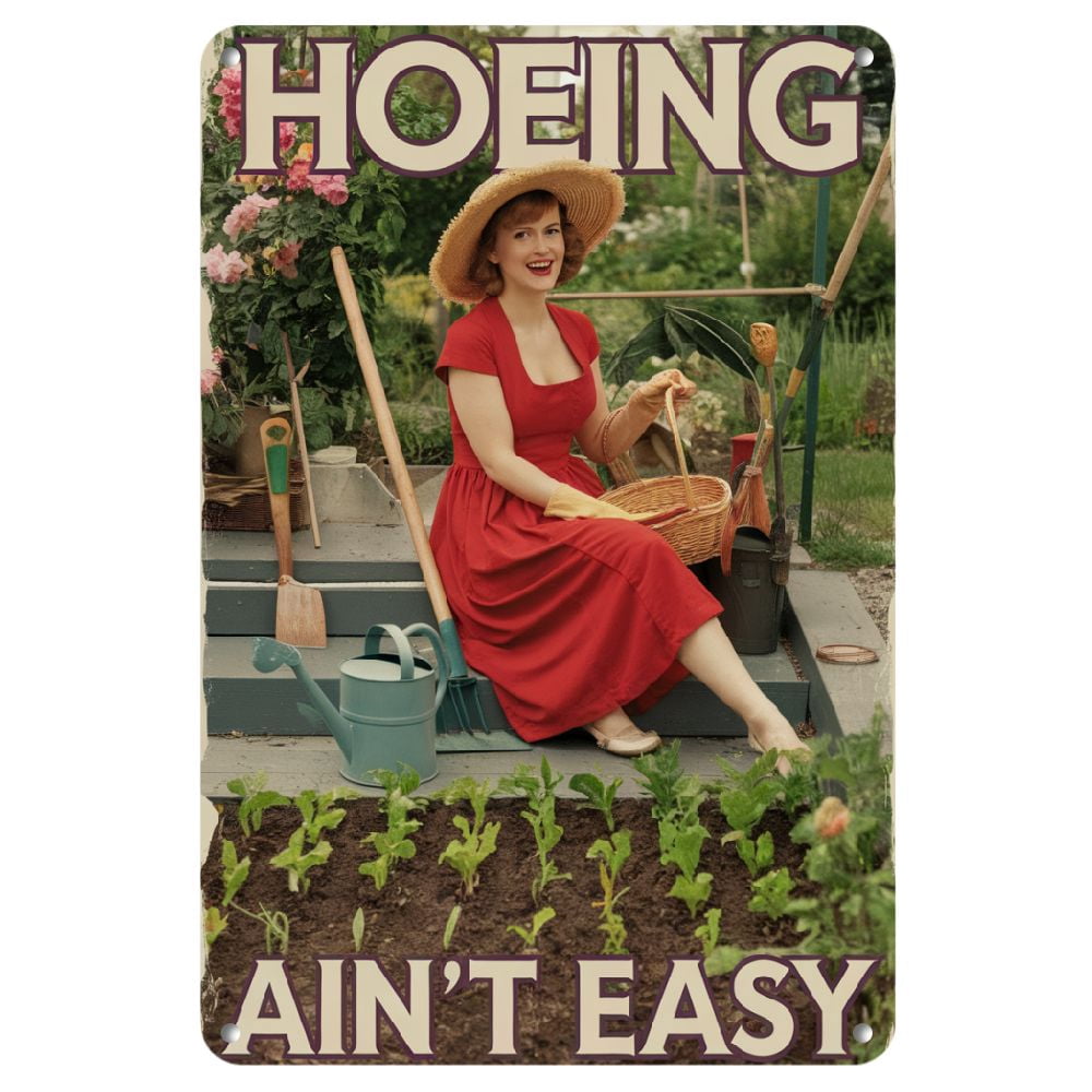 Shadudu 8x12 Inch Tin Metal Decorative Wall Paintings Life Home Decor ...