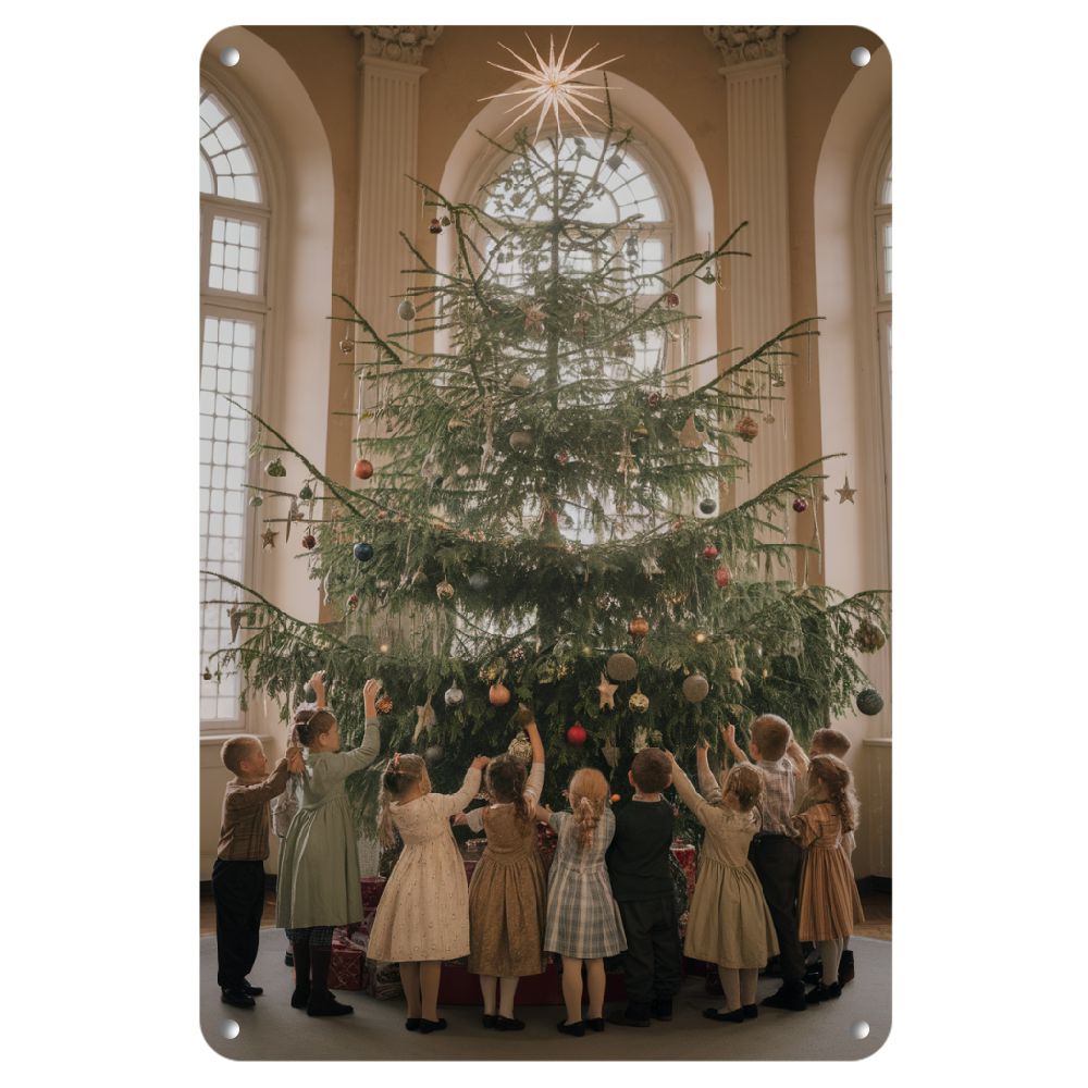 Shadudu 8x12 Inch Tin Metal Decorative Wall Paintings - for Home Decor ...