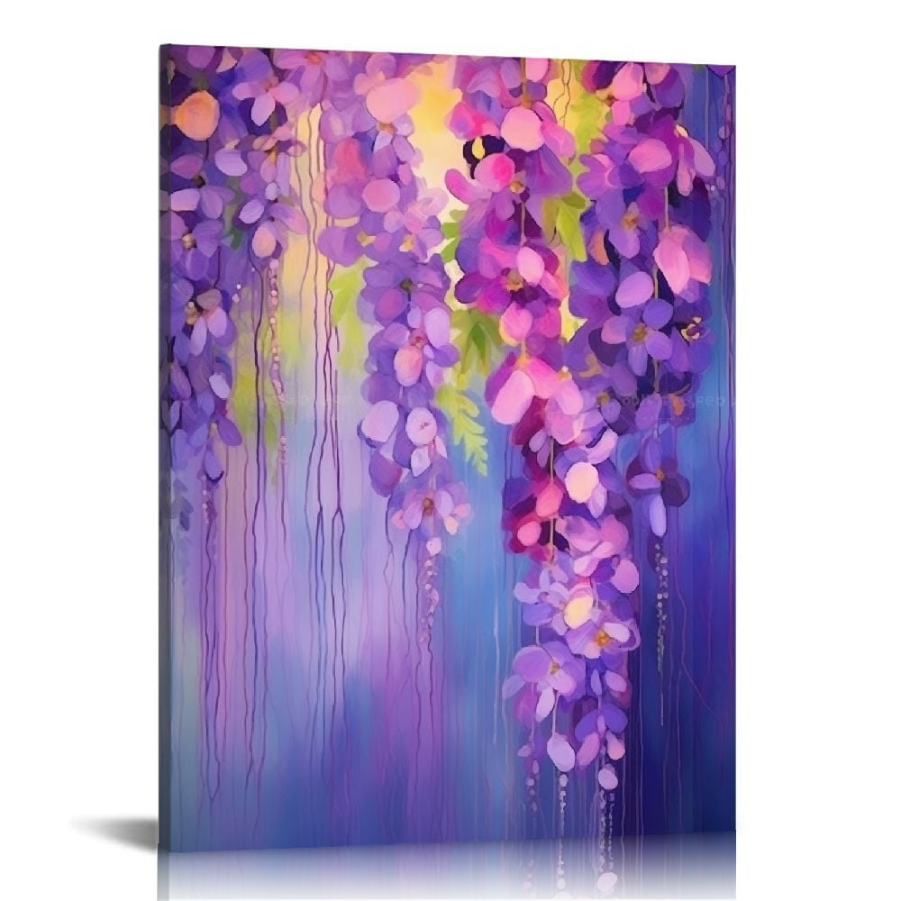 Shadudu Flower Canvas Decorative Print Painting, Artist Buanfen Yu ...