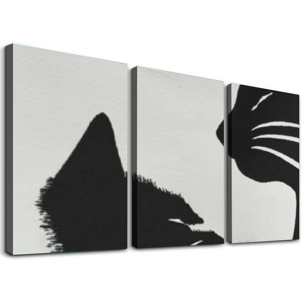 Shadudu Optical Illusion Triptych Decor Set for Living Room Bedroom Office Wall Decor, 3 Piece ...