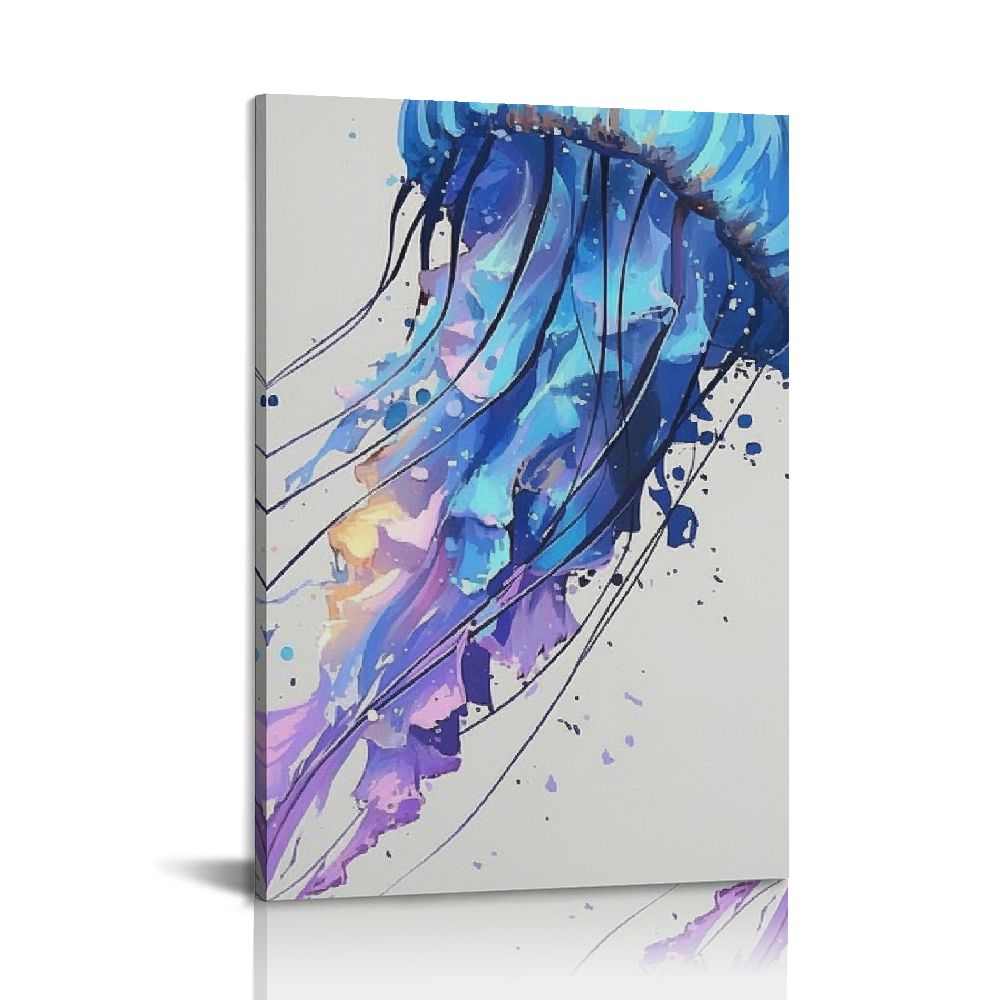 Shadudu Print , Abstract Watercolor Animal Wall Art Prints, WIldlife ...