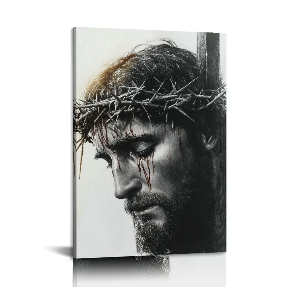 Shadudu Religious Print 24x36 Inch Vertical Wall Decor Luxury Water ...