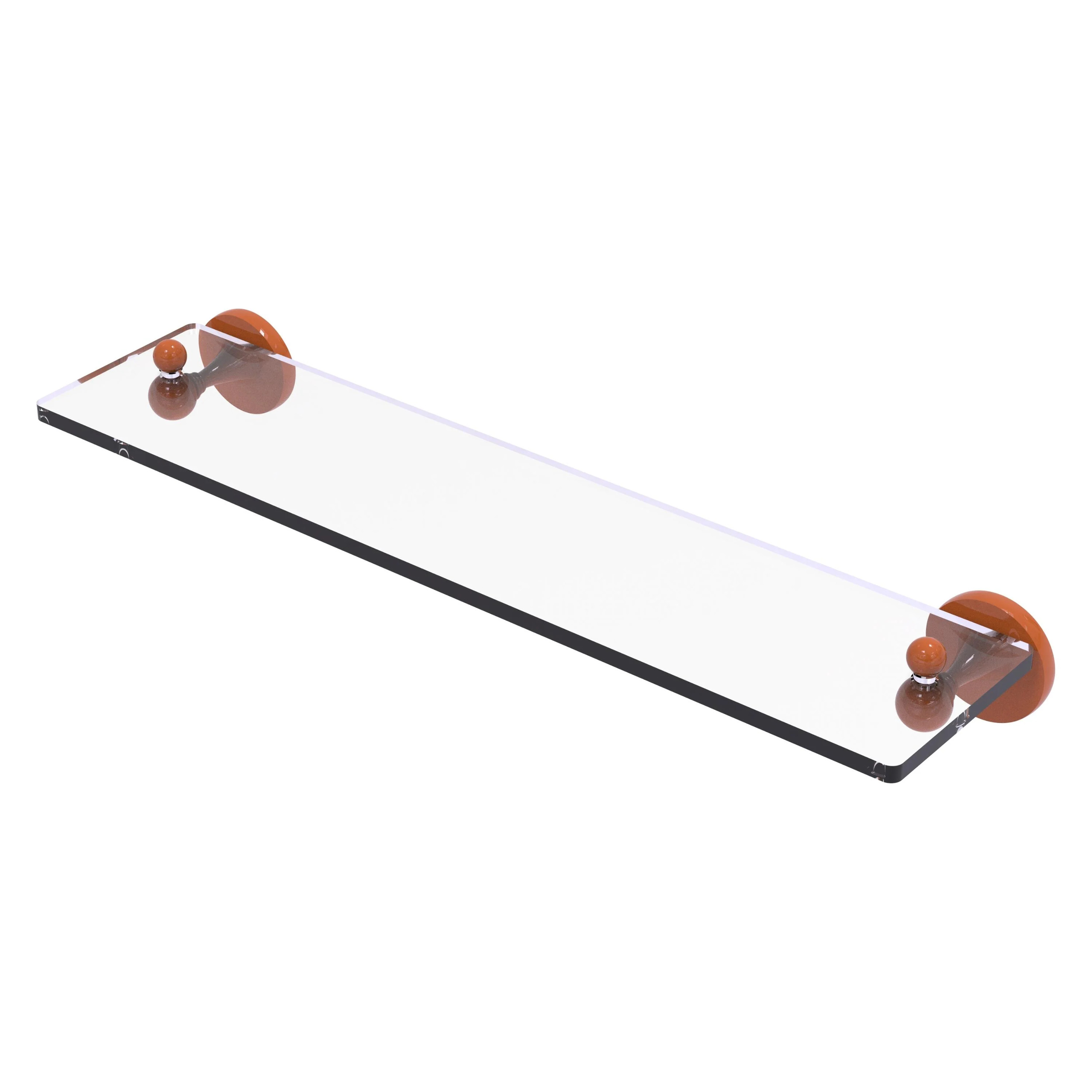 Shadwell Collection Glass Vanity Shelf with Beveled Edges - Walmart.com