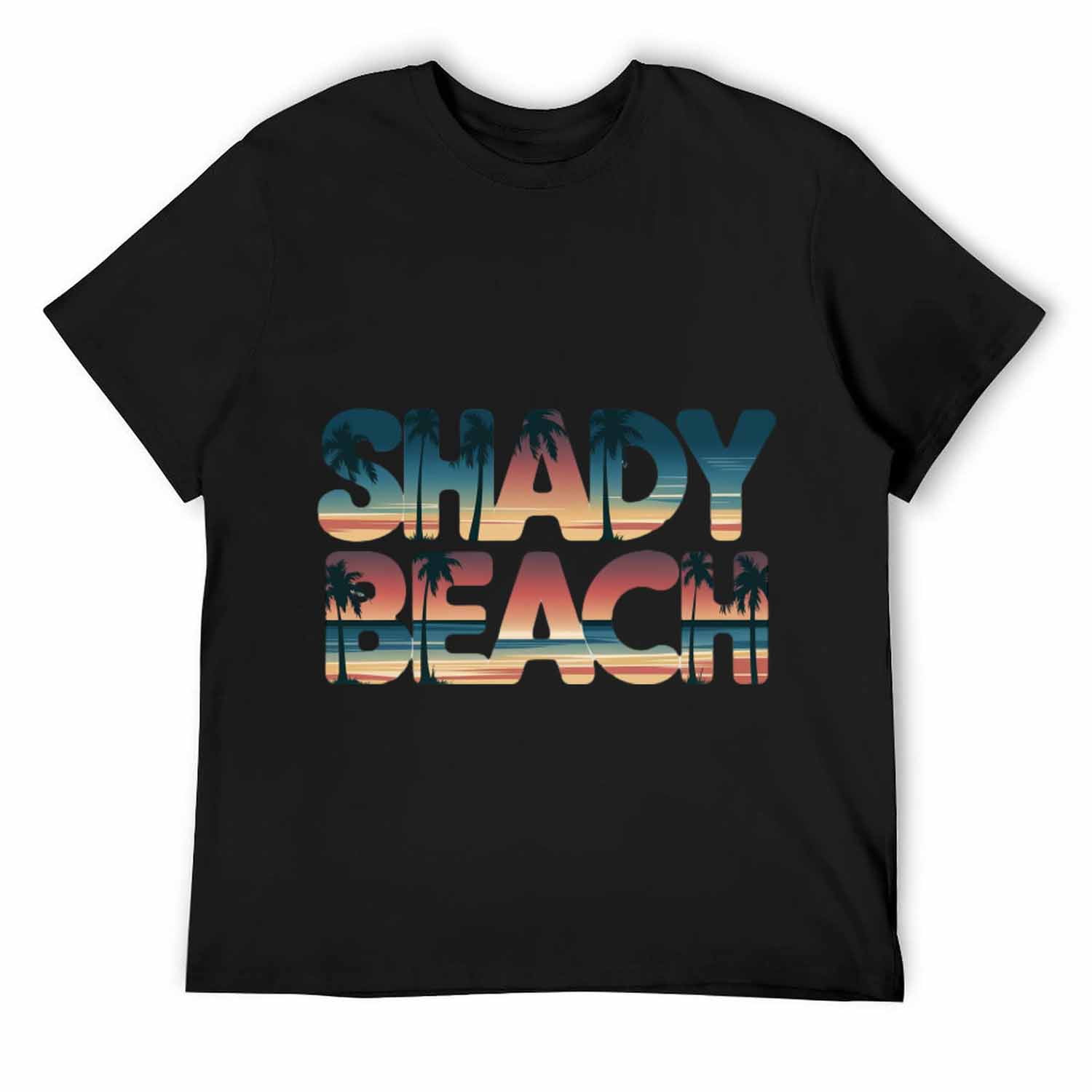 Shady Beach Retro Vintage 80S 70S T-Shirt - Walmart.com
