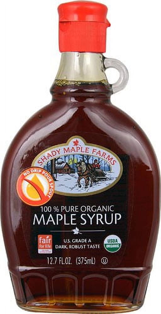 Shady Maple Farms 100% Pure Organic Maple Syrup -- 12.7 fl oz - Walmart.com