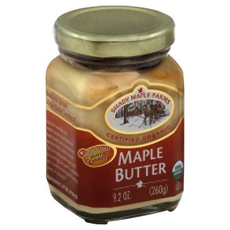Shady Maple Farms Organic Maple Butter, Kosher, 9.2 Ounce (Pack of 8 ...