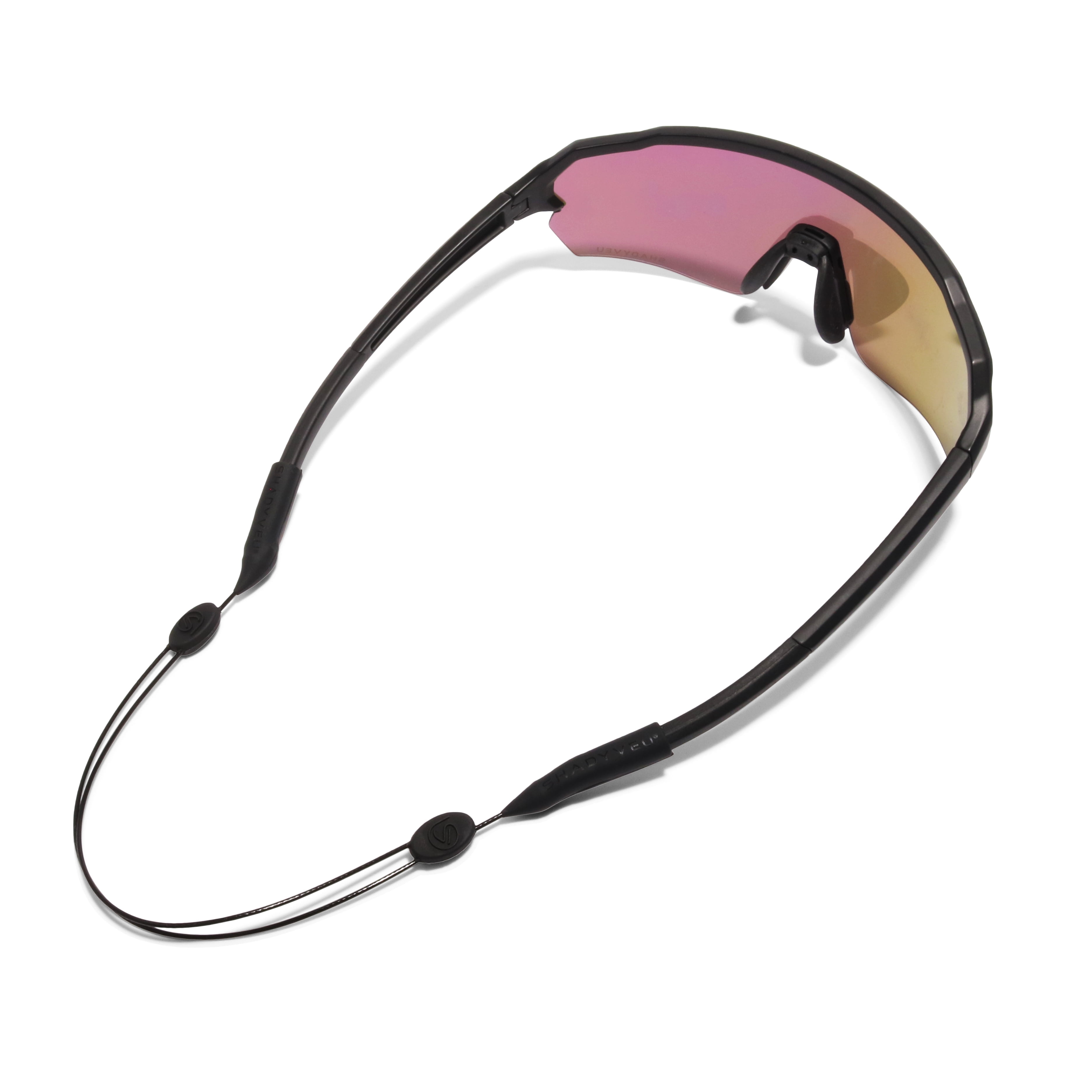 ShadyVEU Silicone Adjustable Steel Cable Coated Universal Sunglasses ...