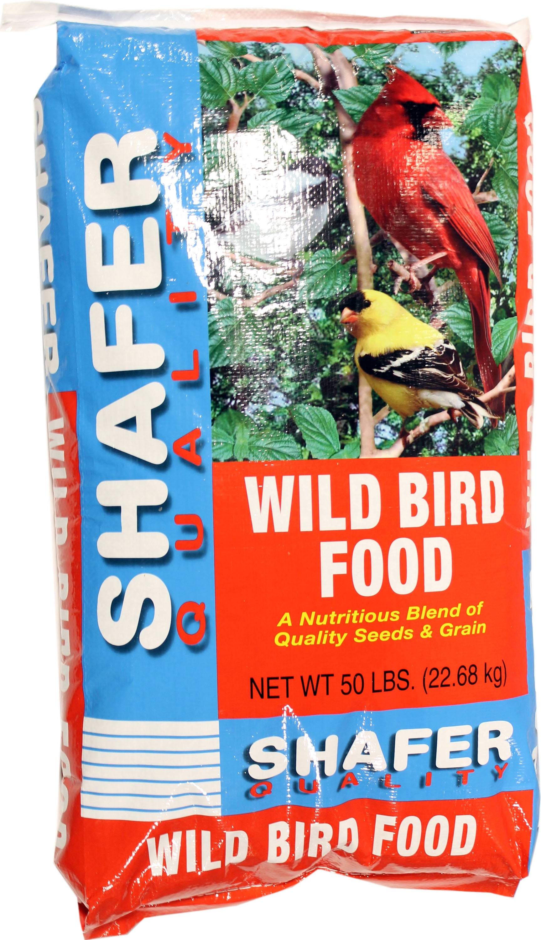 Shafer Seed Company Wild Bird Seed Mix, 50 Lb, Attracts Variety of ...