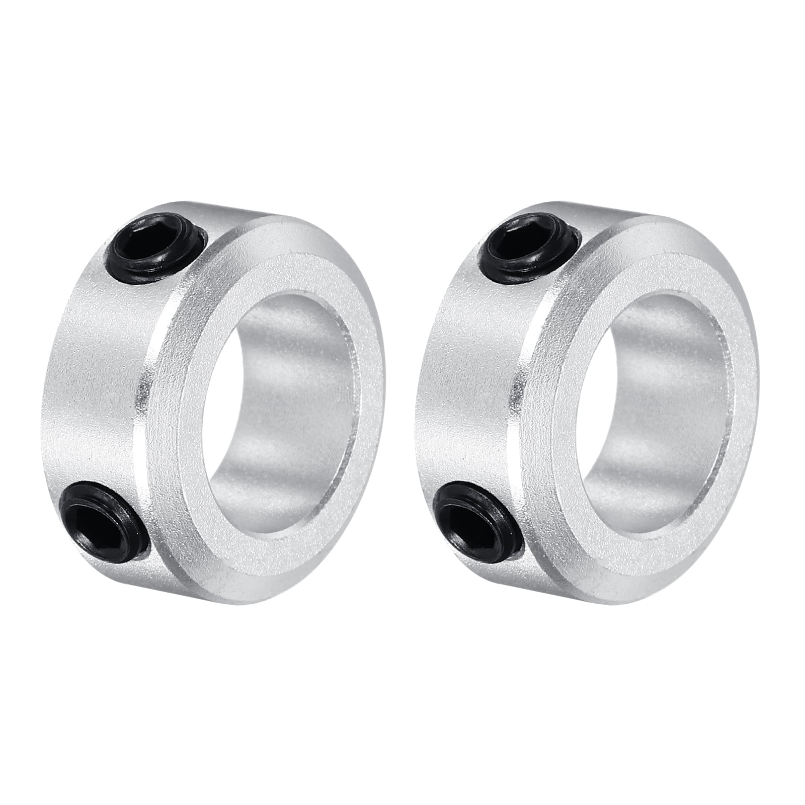 Shaft Collar 0.47 Inch Bore Aluminum Set Screw Style Clamping Collars ...