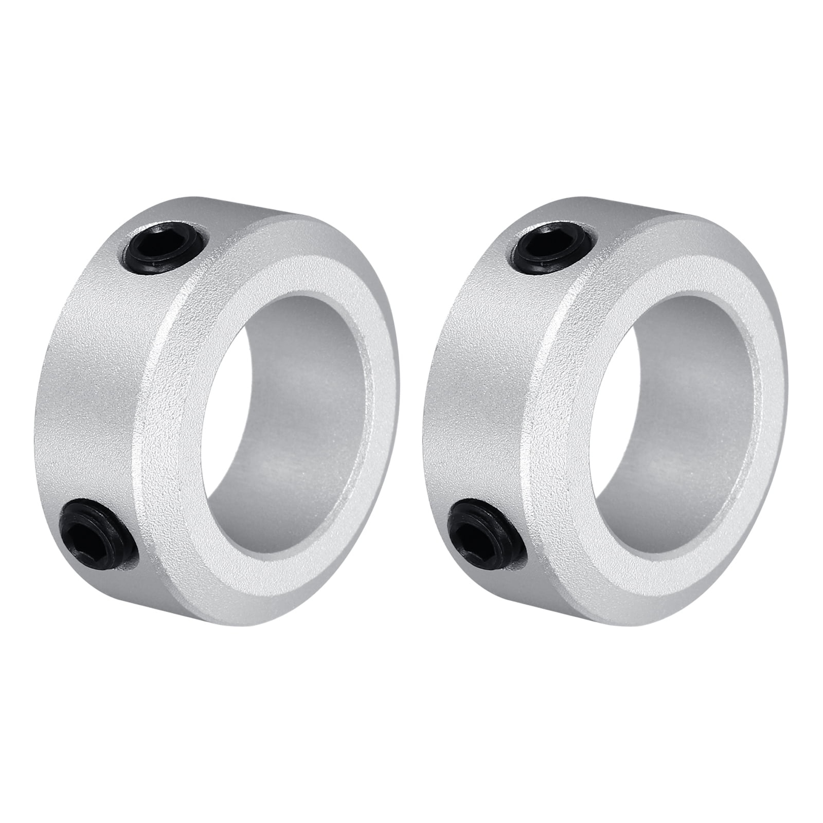 Shaft Collar 0.63 Inch Bore Aluminum Set Screw Style Clamping Collars ...