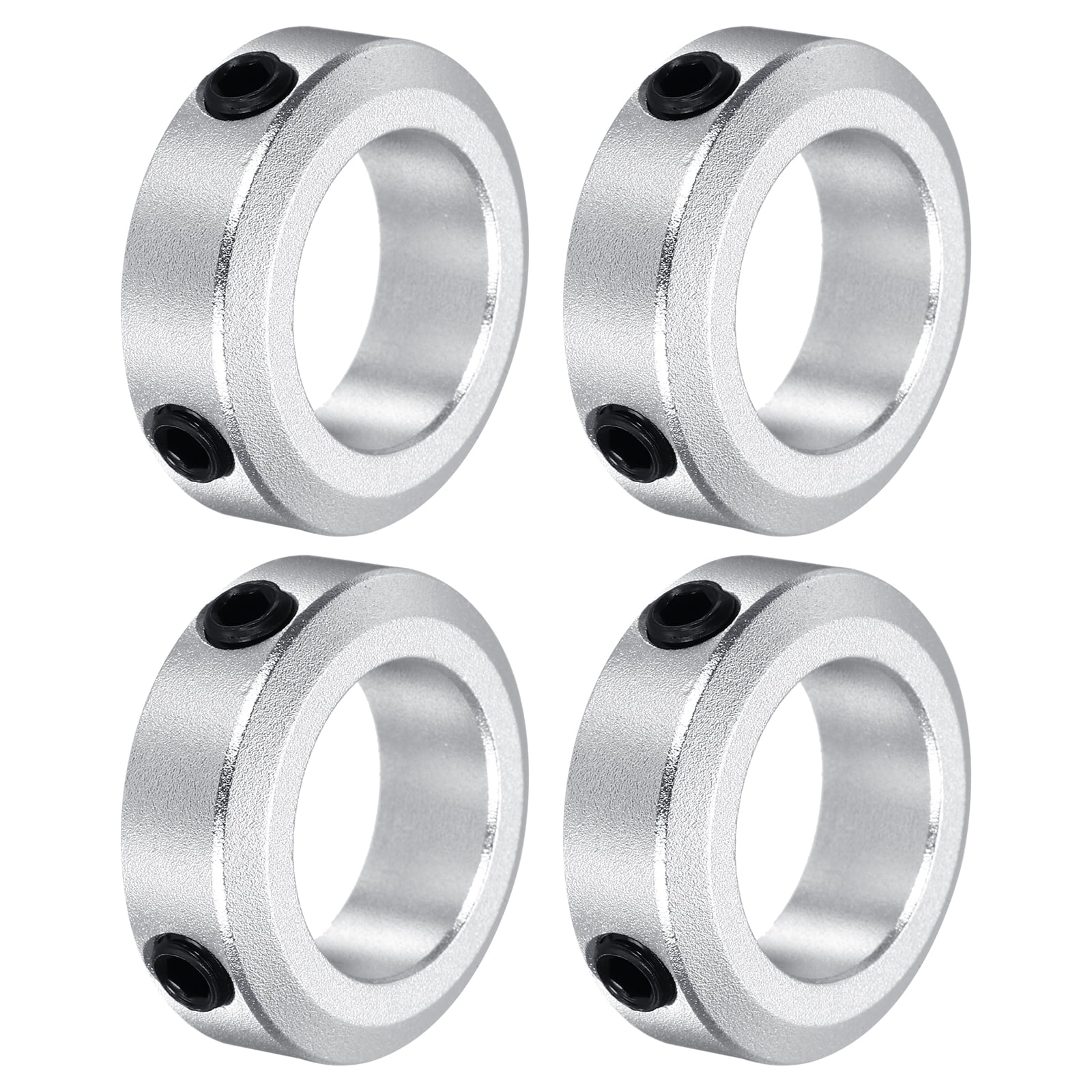 Shaft Collar 0.79 Inch Bore Aluminum Set Screw Style Clamping Collars ...