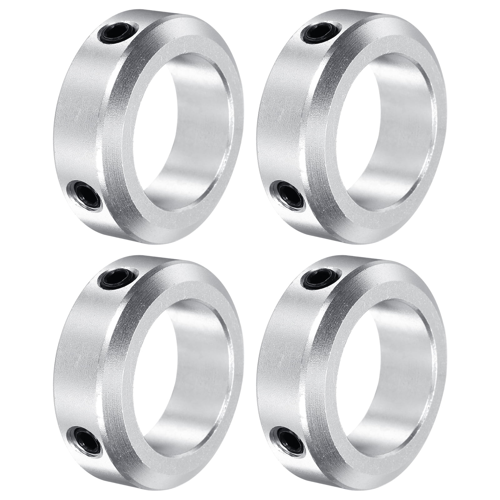 Shaft Collar 0.98 Inch Bore Aluminum Set Screw Style Clamping Collars ...