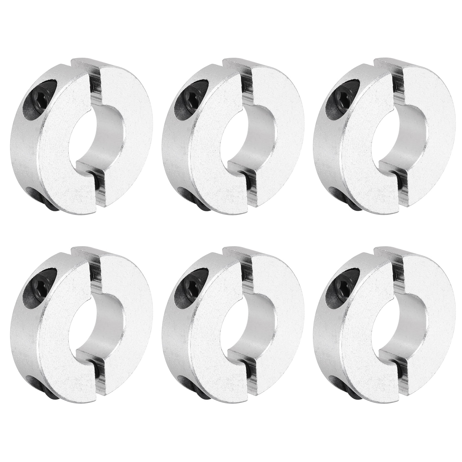 Uxcell Shaft Collar Bore Clamping Shaft Collars with Set Screw for ...