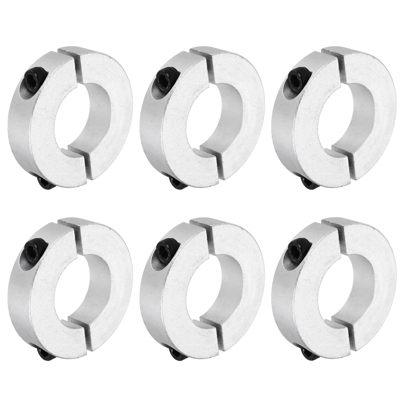 Uxcell Shaft Collar Bore Clamping Shaft Collars with Set Screw for ...