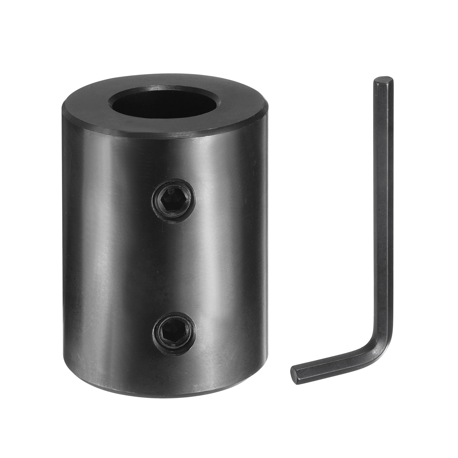 Shaft Coupling, 3/4" Bore 1-1/2" OD 2" Length Black Oxide Plated with ...