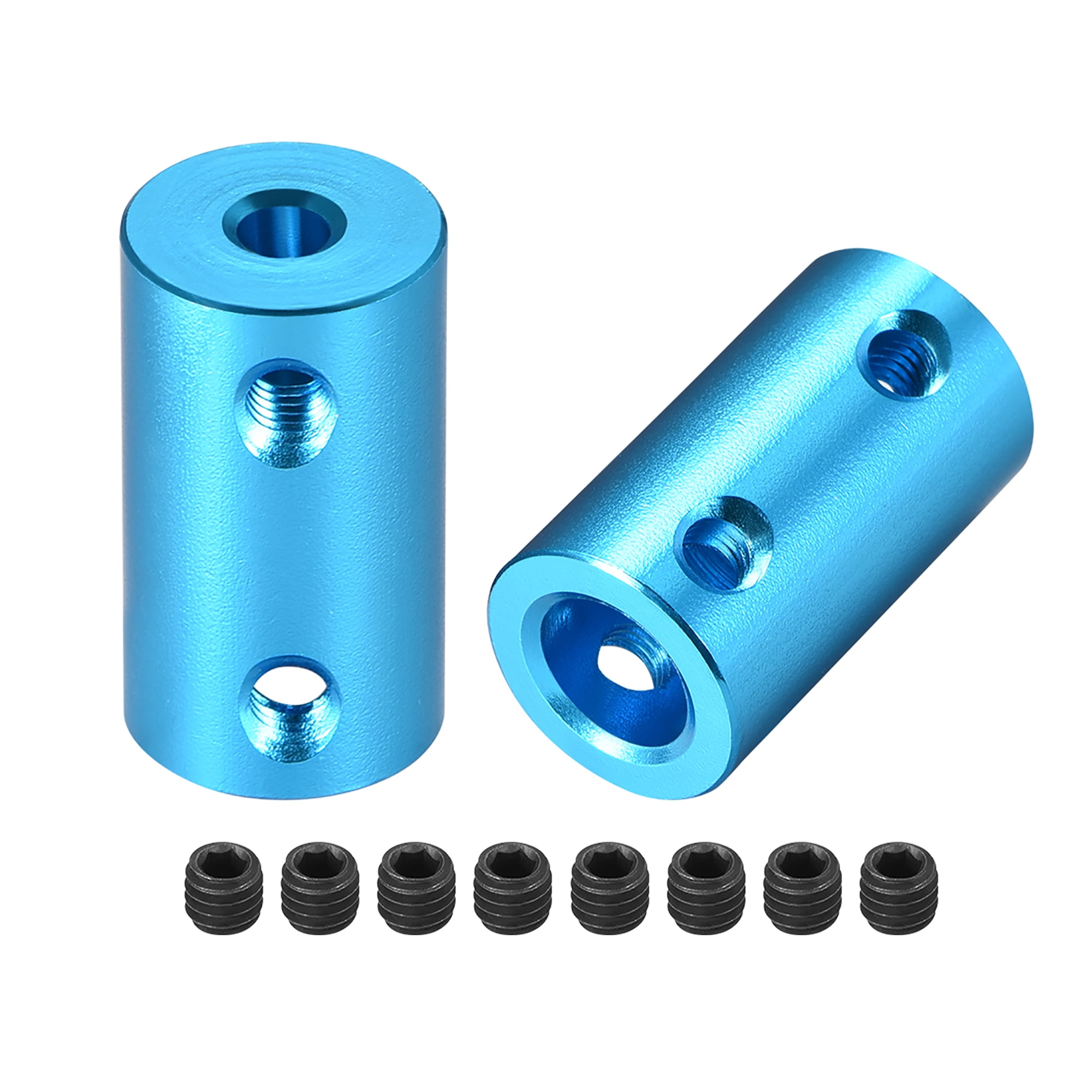 Shaft Coupling 4mm to 8mm Bore L25xD14 Robot Motor Wheel Rigid Coupler ...