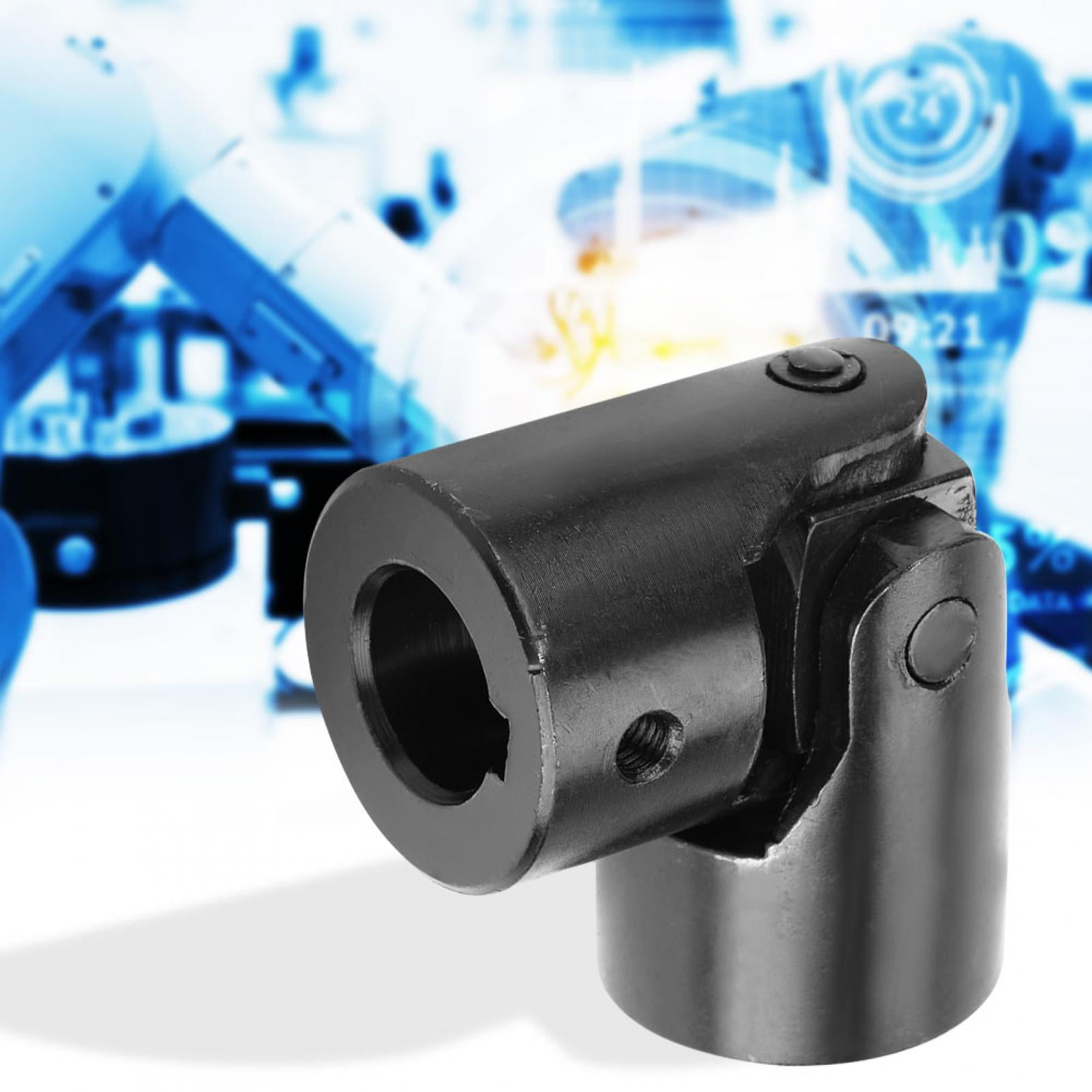 Shaft Coupling Motor Connector DIY Steering Universal Joint with Keyway ...