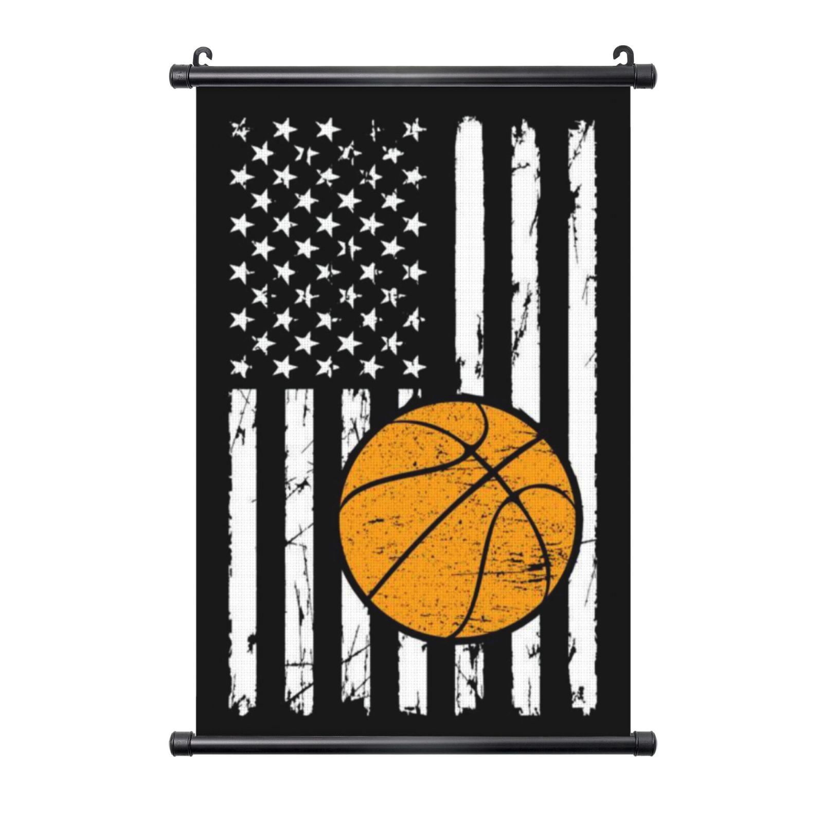 Shaft Hanging Banner American Flag Basketball Poster Wall Canvas ...