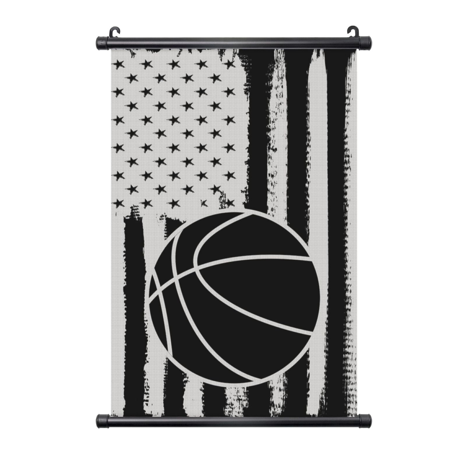 Shaft Hanging Banner American Flag Basketball Poster Wall Canvas ...