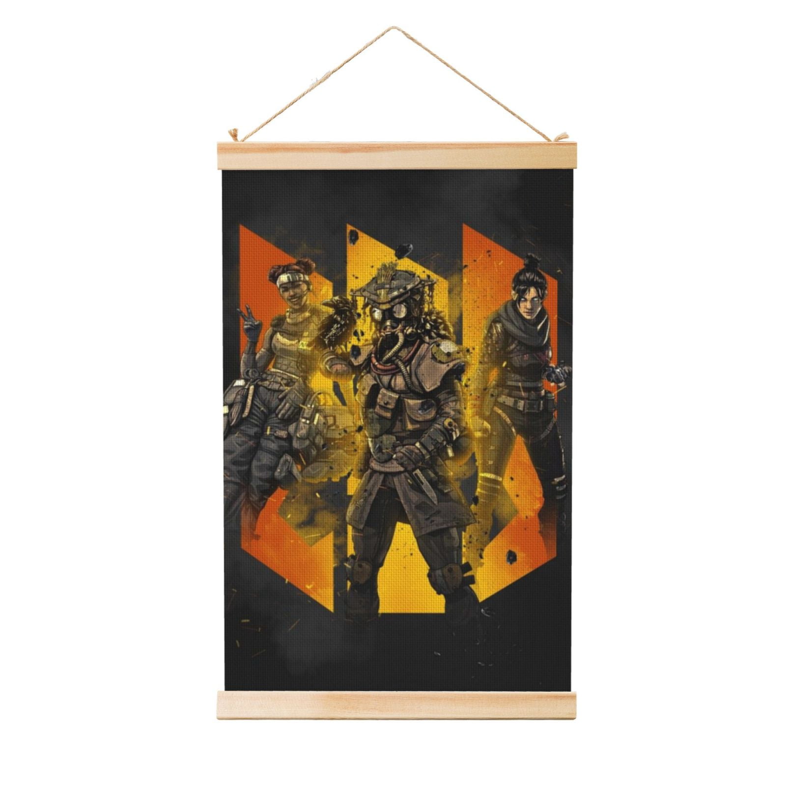 Shaft Hanging Banner Apex Legends Poster Wall Canvas Artwork With ...