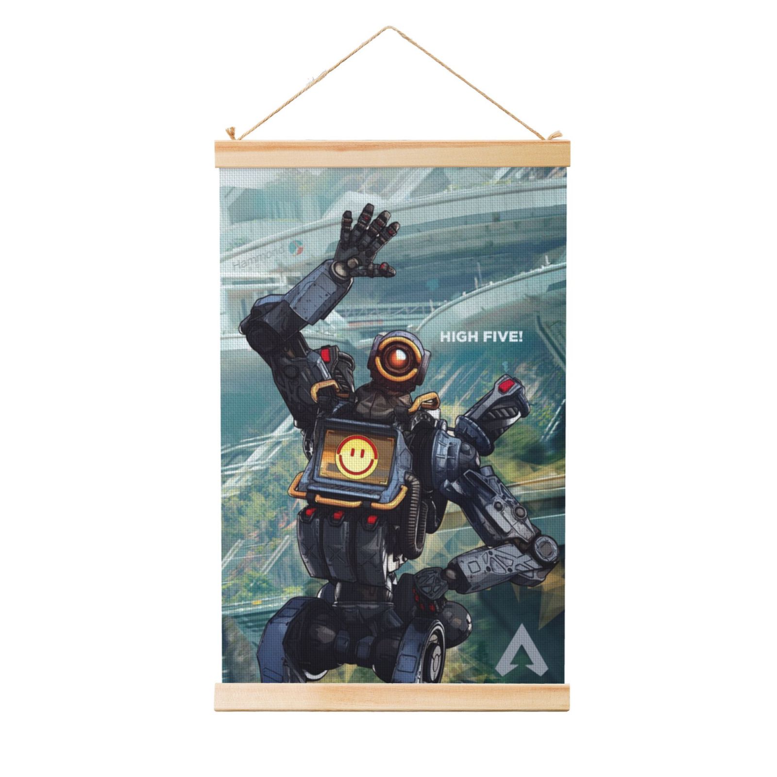 Shaft Hanging Banner Apex Legends Poster Wall Canvas Artwork With ...