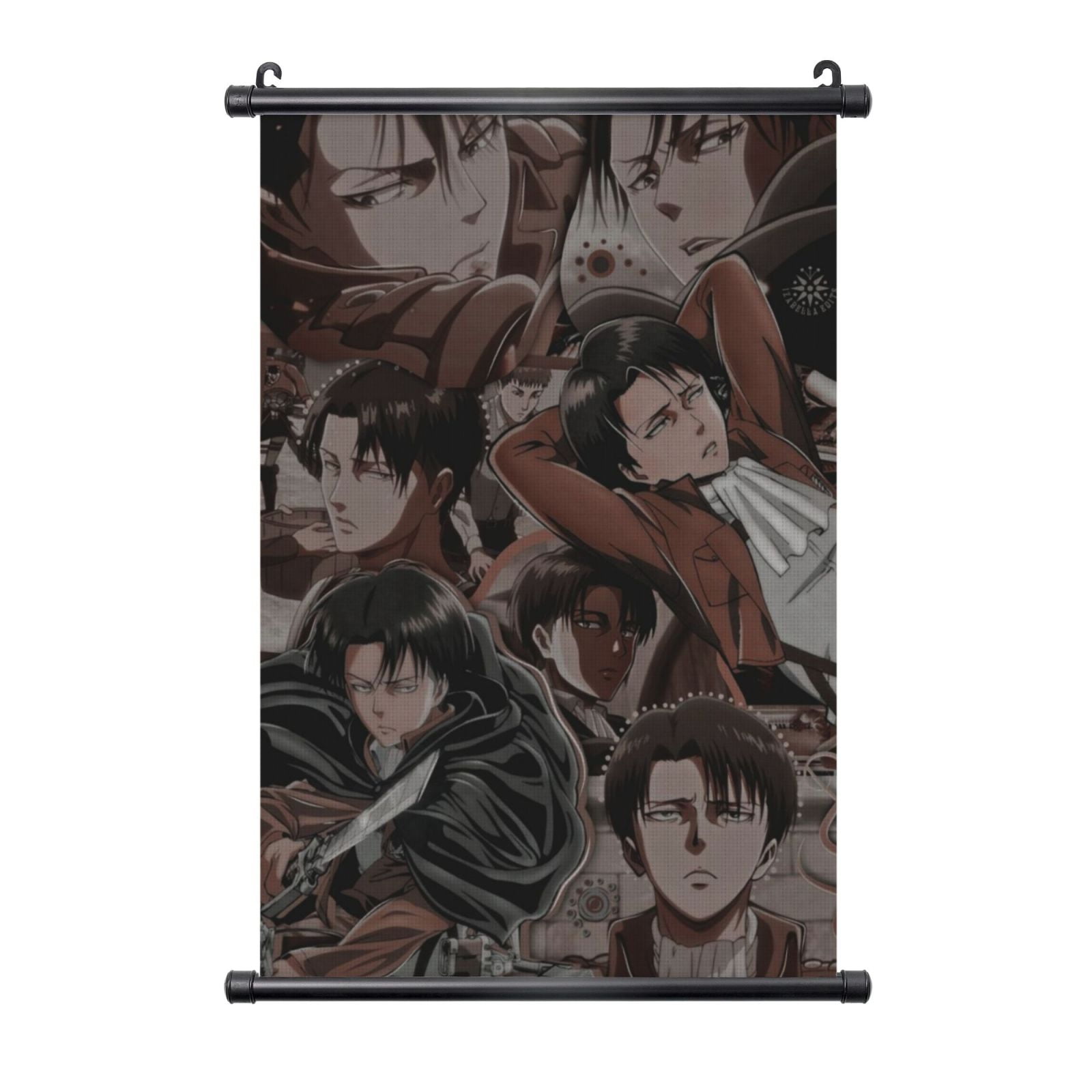 Shaft Hanging Banner Attack on Titan Levi Ackerman Poster Wall Canvas ...
