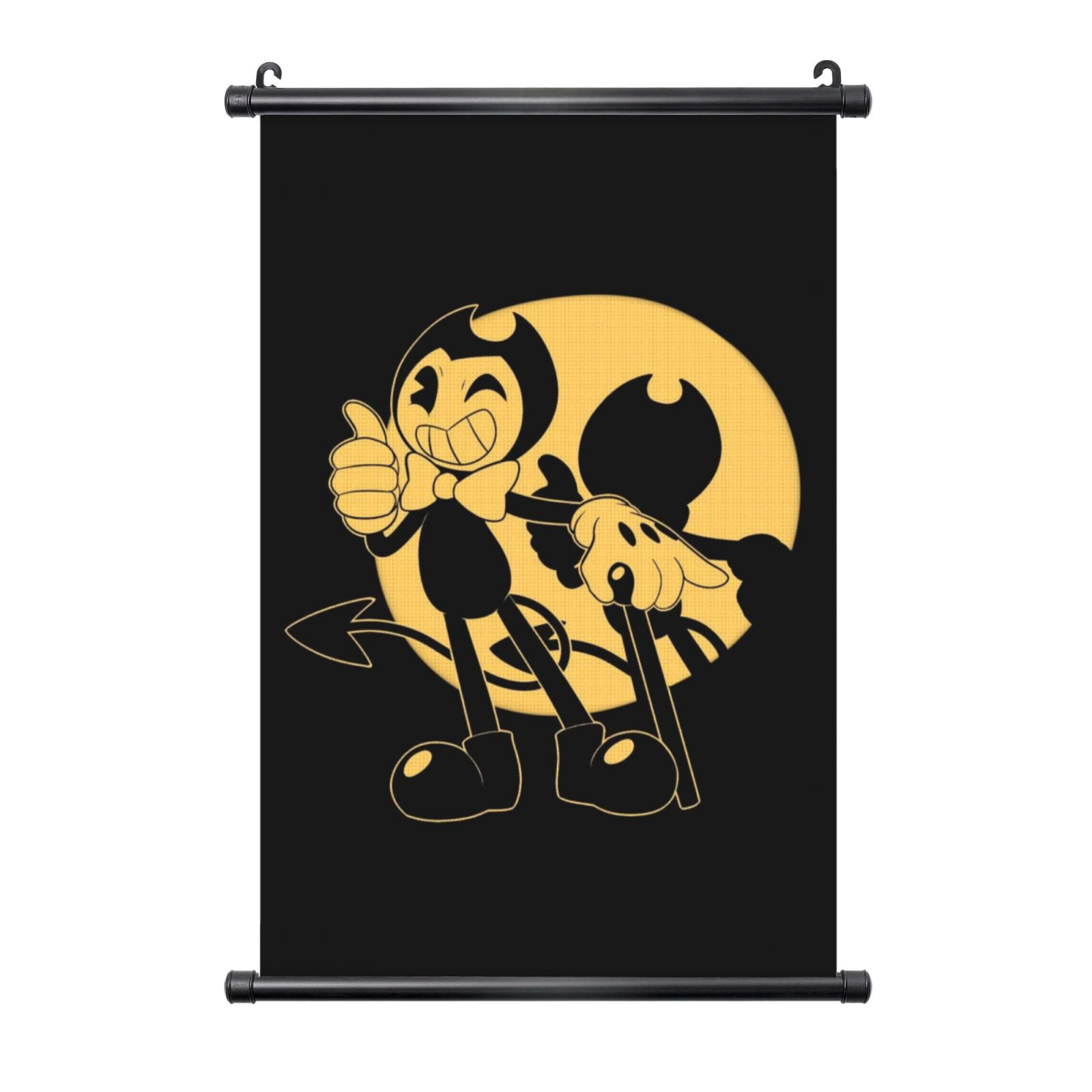 Shaft Hanging Banner Bendy And The Ink Machine Poster Wall Canvas ...