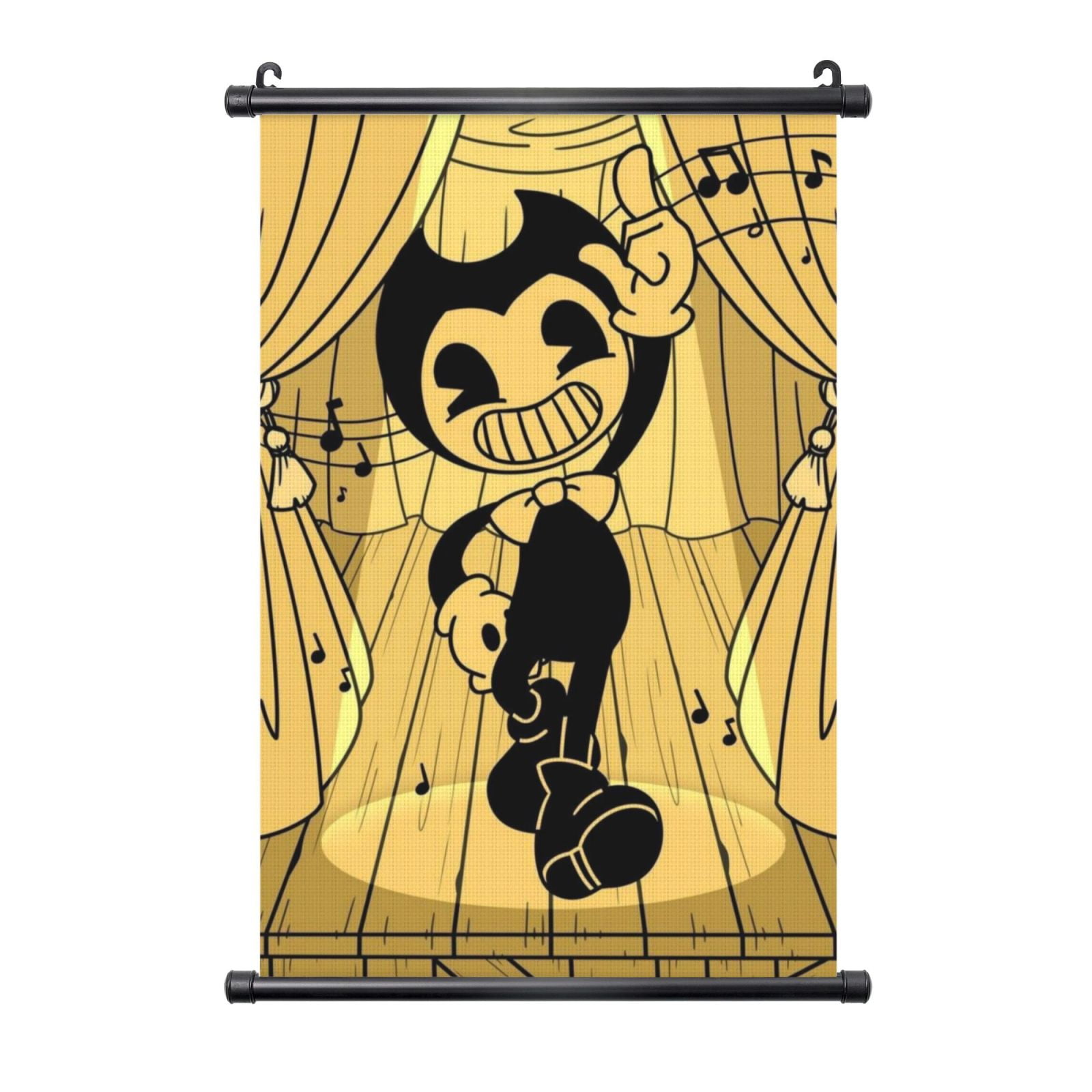 Shaft Hanging Banner Bendy And The Ink Machine Poster Wall Canvas ...