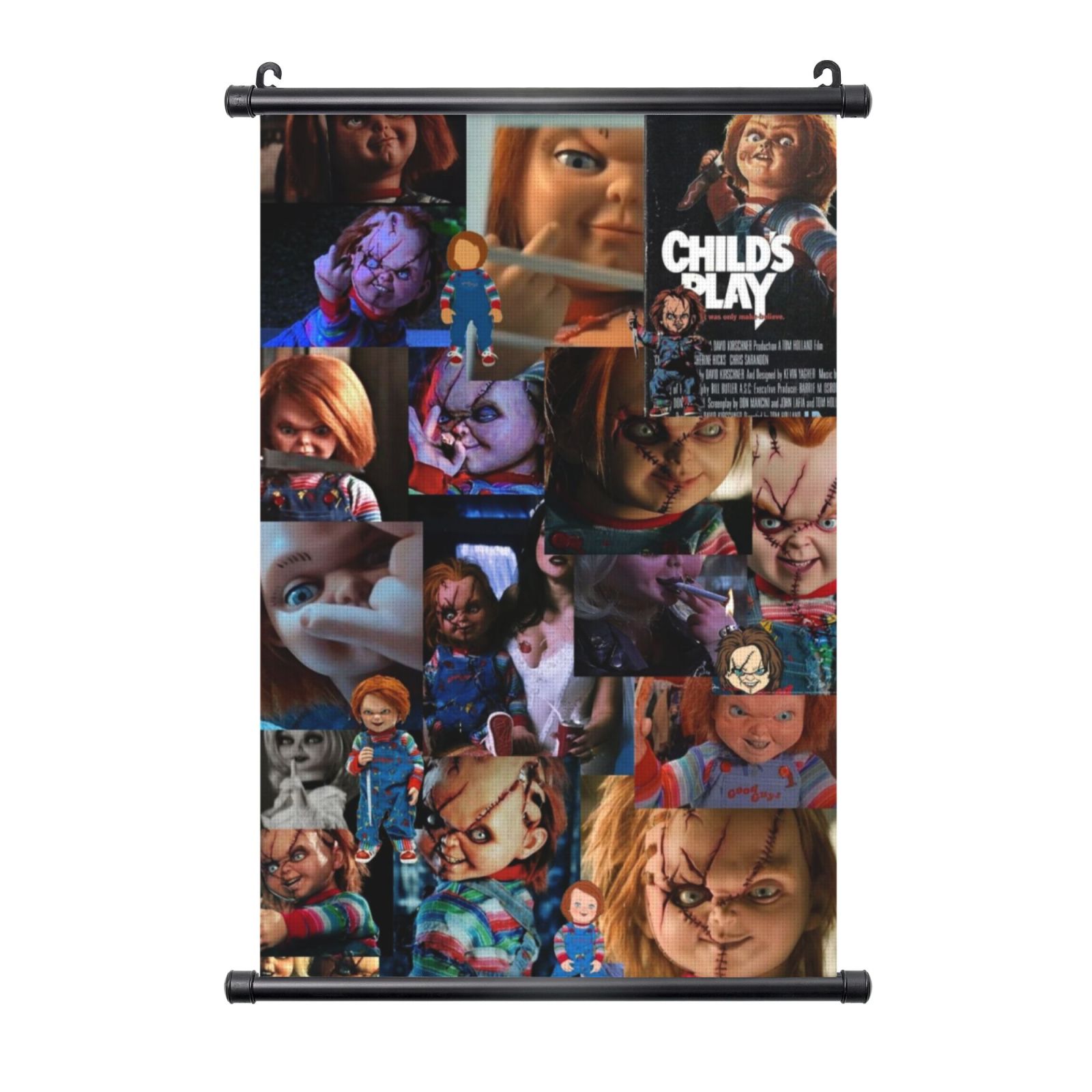 Shaft Hanging Banner Child's Play Chucky Poster Wall Canvas Artwork ...