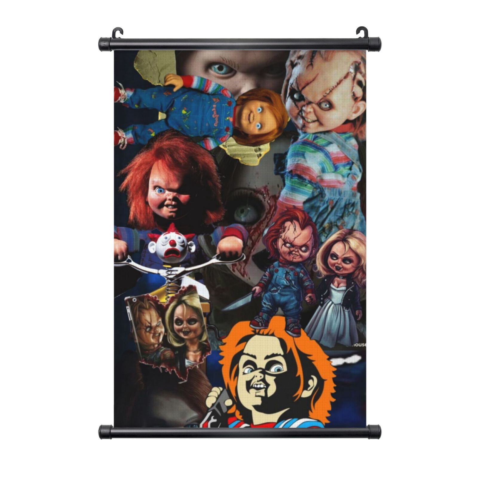 Shaft Hanging Banner Child's Play Chucky Poster Wall Canvas Artwork ...