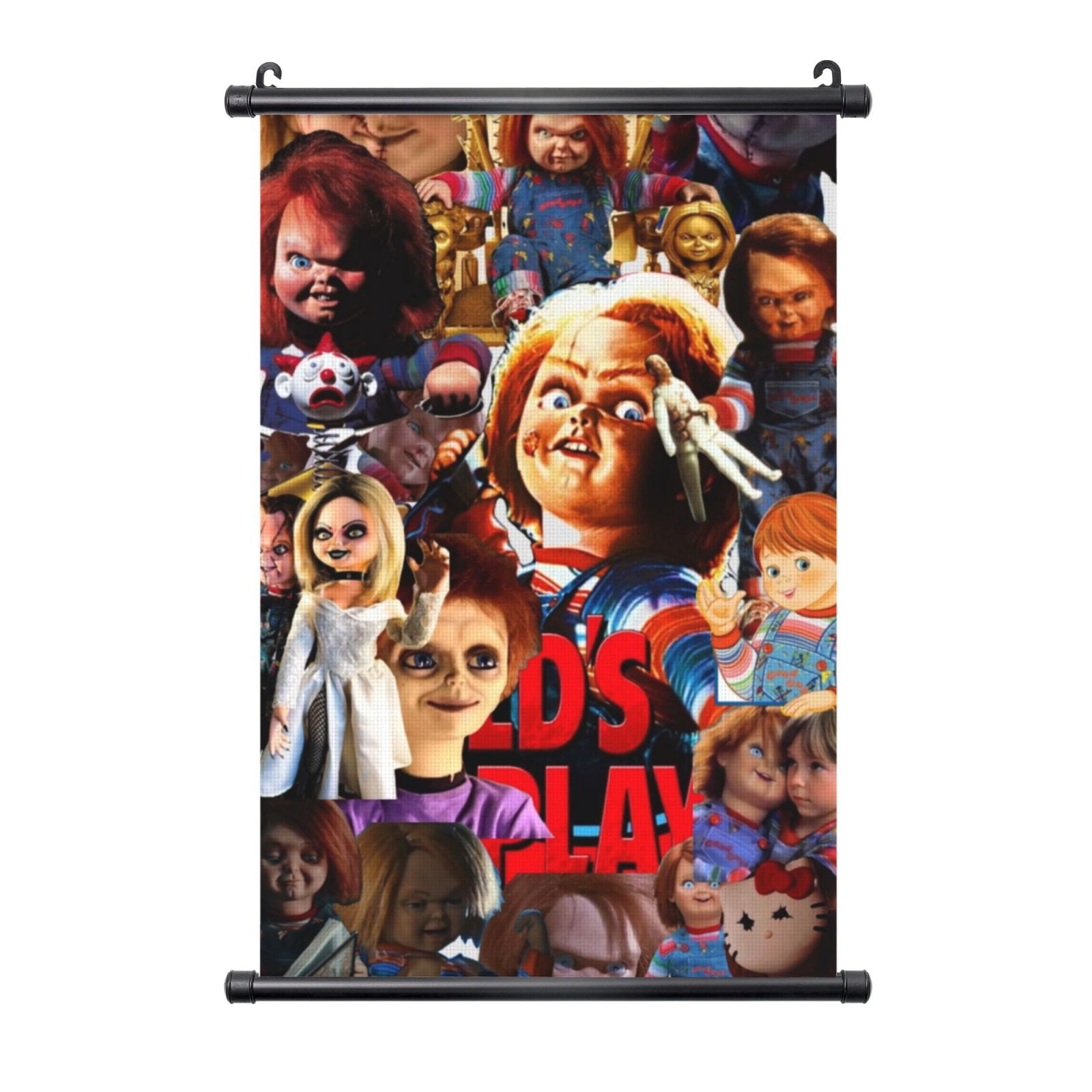 Shaft Hanging Banner Child's Play Chucky Poster Wall Canvas Artwork ...