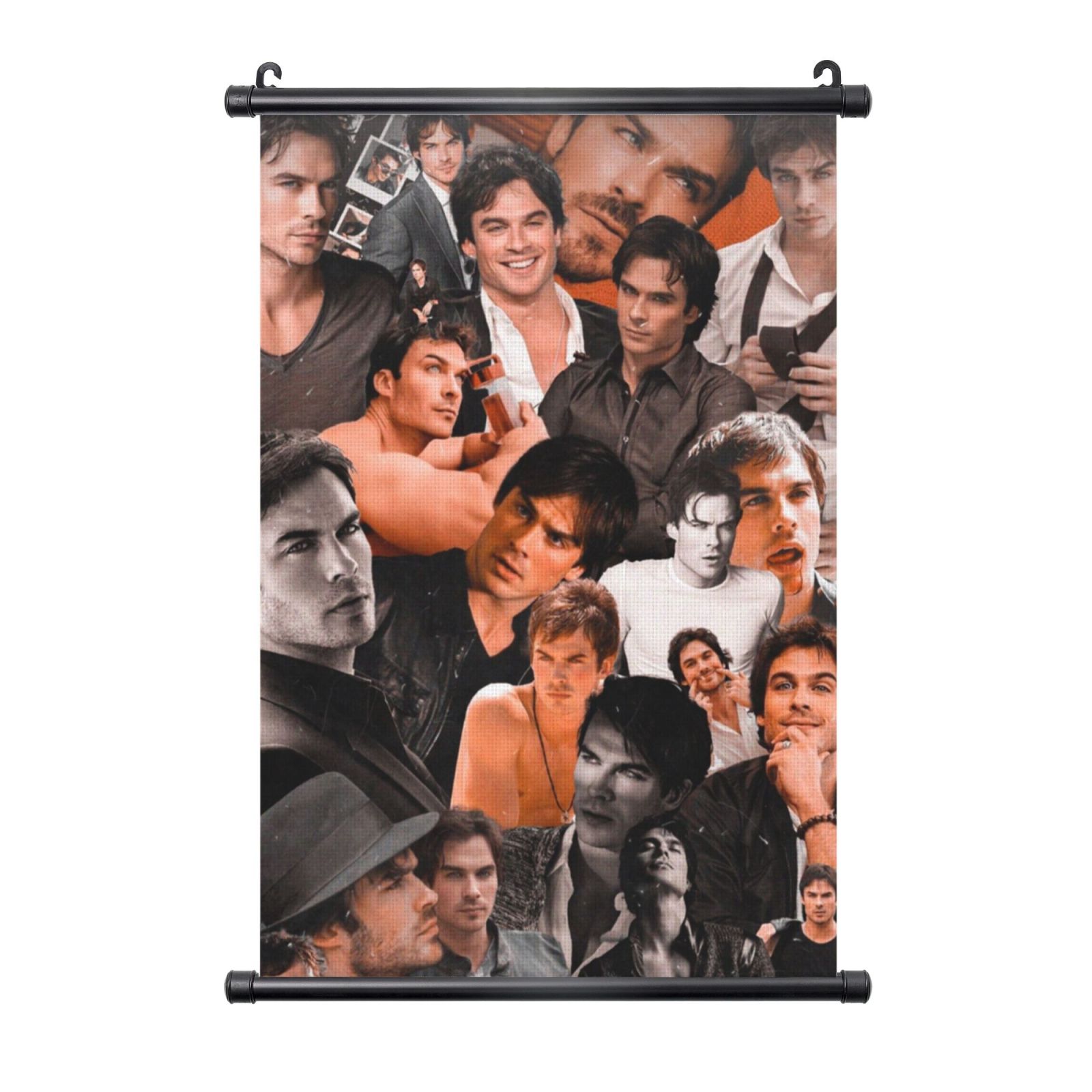 Shaft Hanging Banner Damon Salvatore Ian Somerhalder Poster Wall Canvas ...