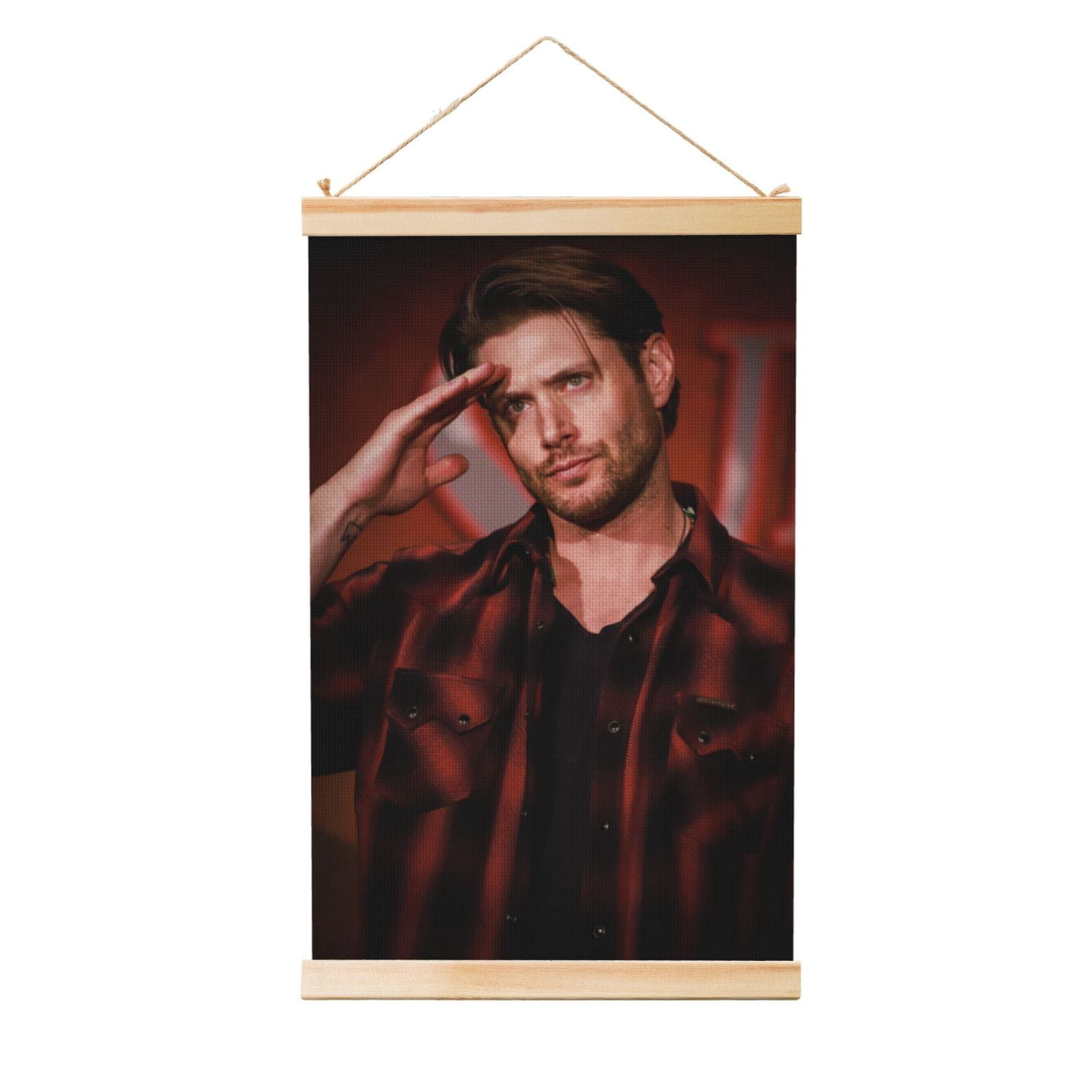 Shaft Hanging Banner Dean Winchester Jensen Ackles Poster Wall Canvas ...