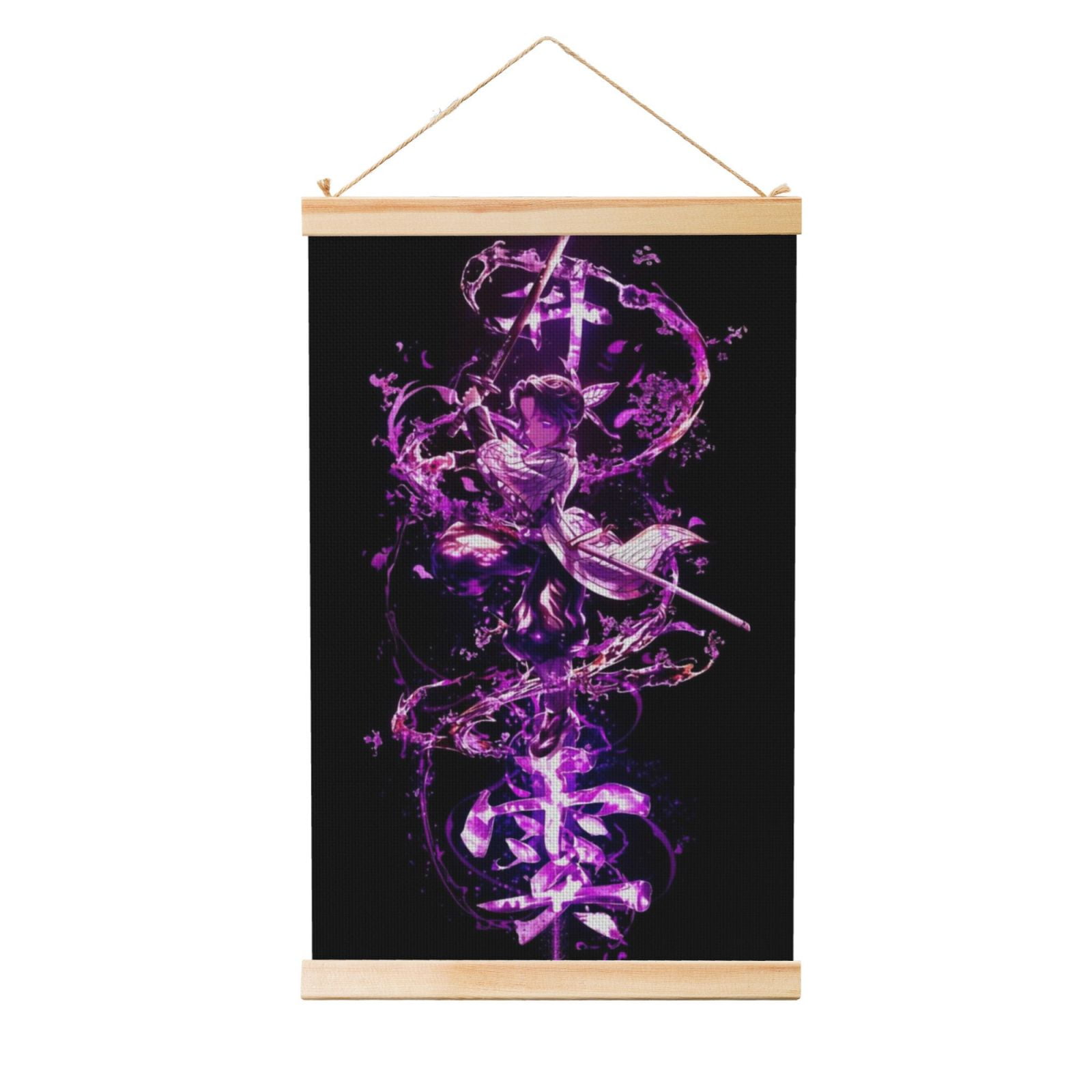 Shaft Hanging Banner Demon Slayer Kochou Shinobu Poster Wall Canvas ...